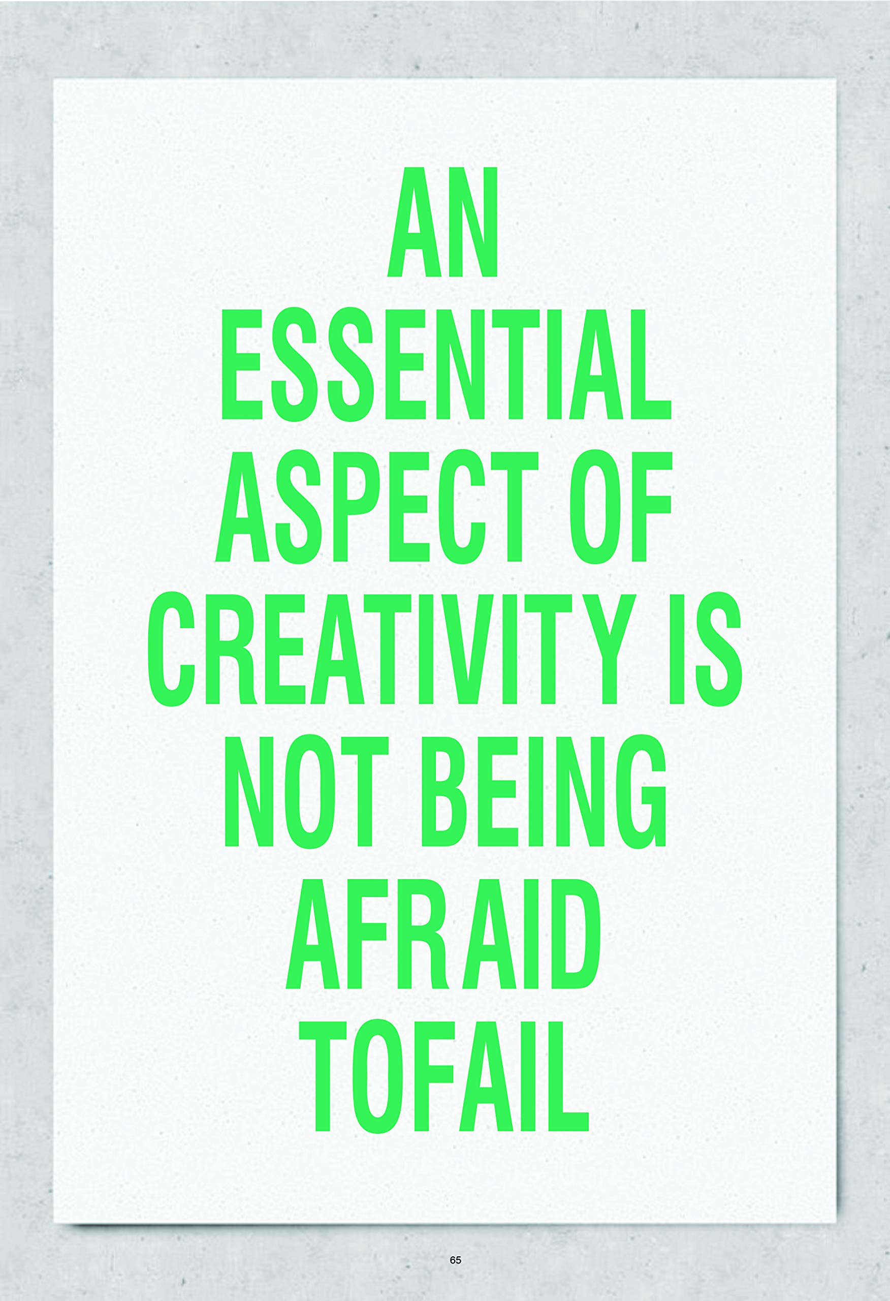 An Essential Aspect Of Creativity Poster