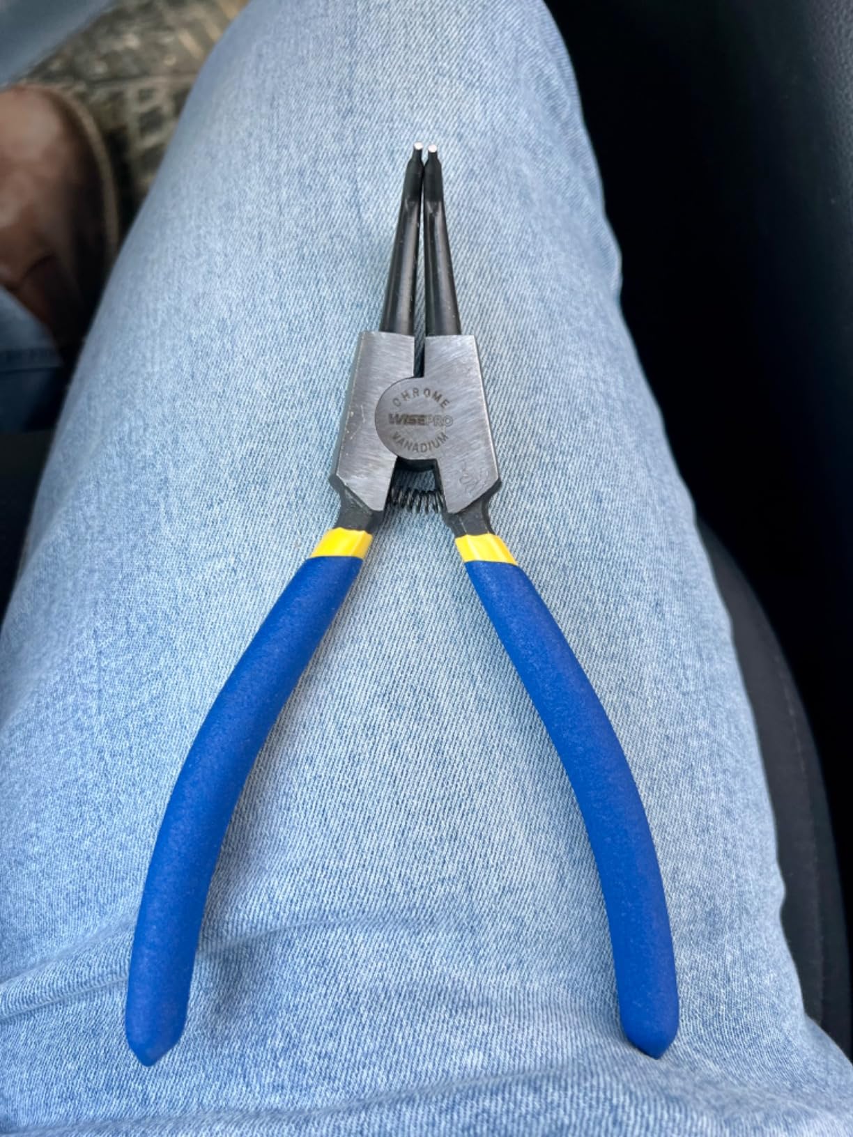 7 Inches Snap Ring Pliers, External Circlip Pliers with Straight Jaw ...