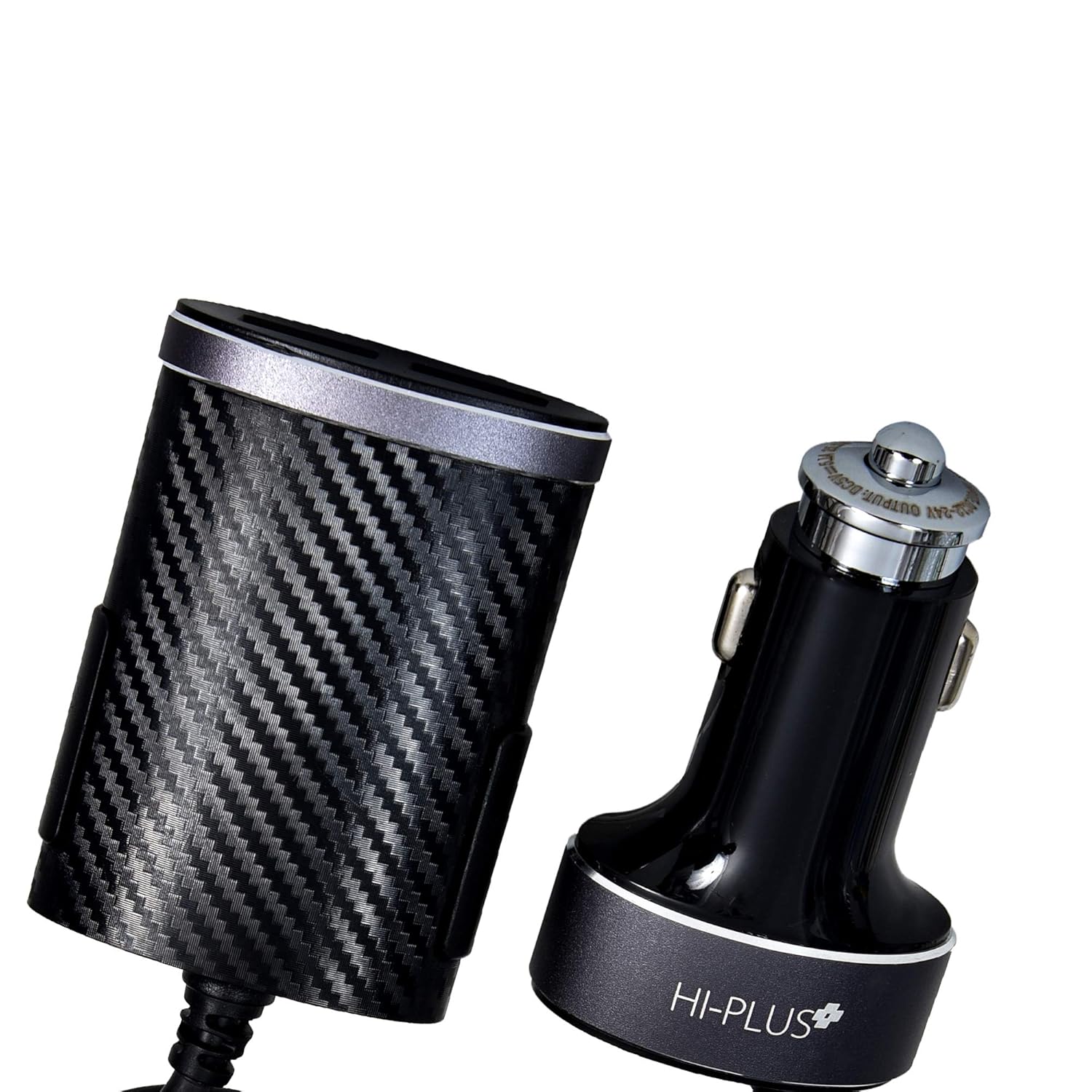 HI-Plus CAR Charger 5.1 AMP,Smart AUTO ID CHIP,2+2 USB Ports,Quick ...
