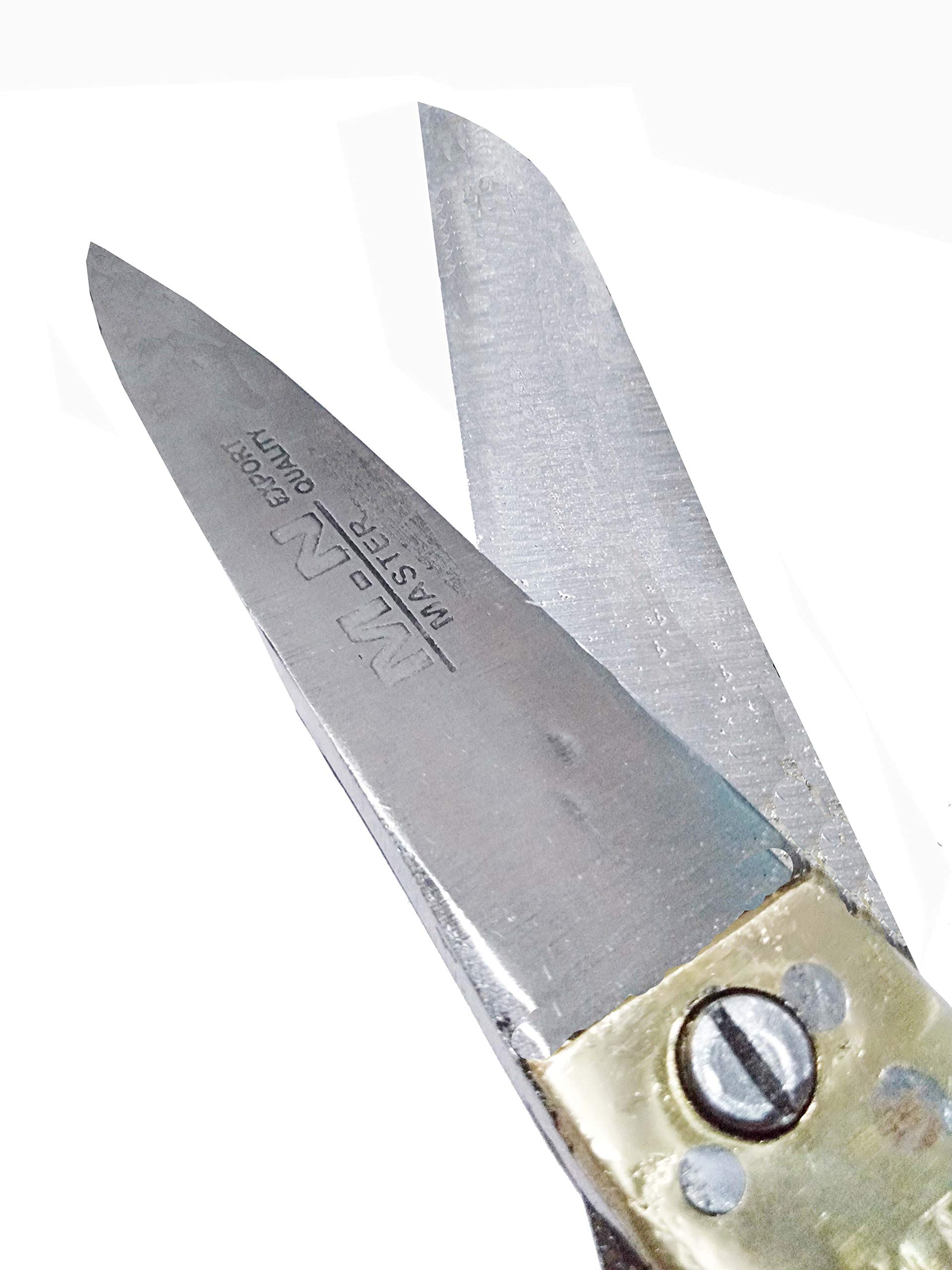 M.N Meerut Scissors (Kainchi, Kaichi) for Cloth Cutting, Traditional ...