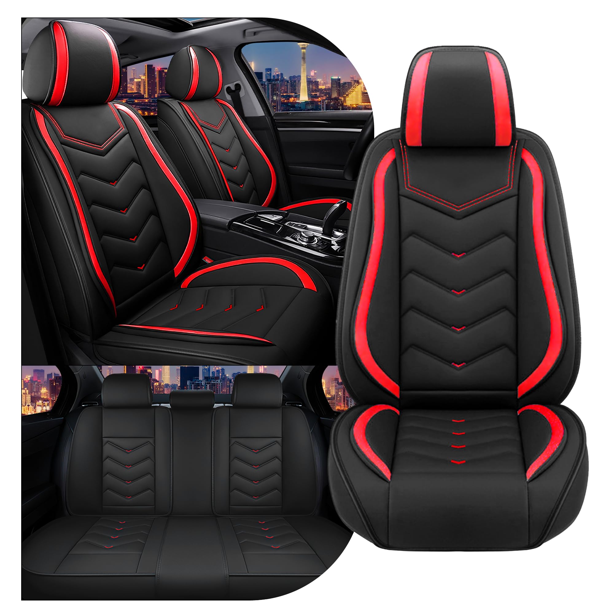 Amazon.com: Car Seat Covers for Ford Maverick 2022-2024, Stylish Sport ...