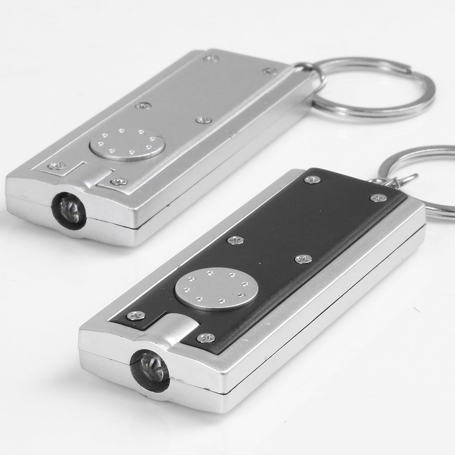 2X Super Bright LED Keyring Torches - Small Keychain Flashlight ...