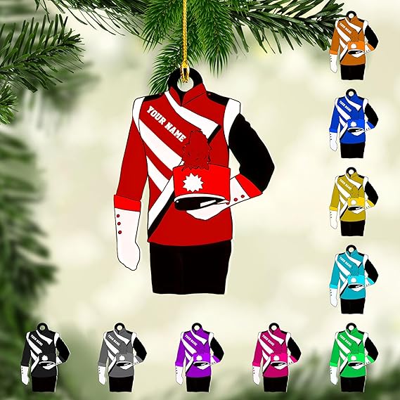 Amazon.com: Personalized Marching Band Christmas Ornament 2025 Custom ...