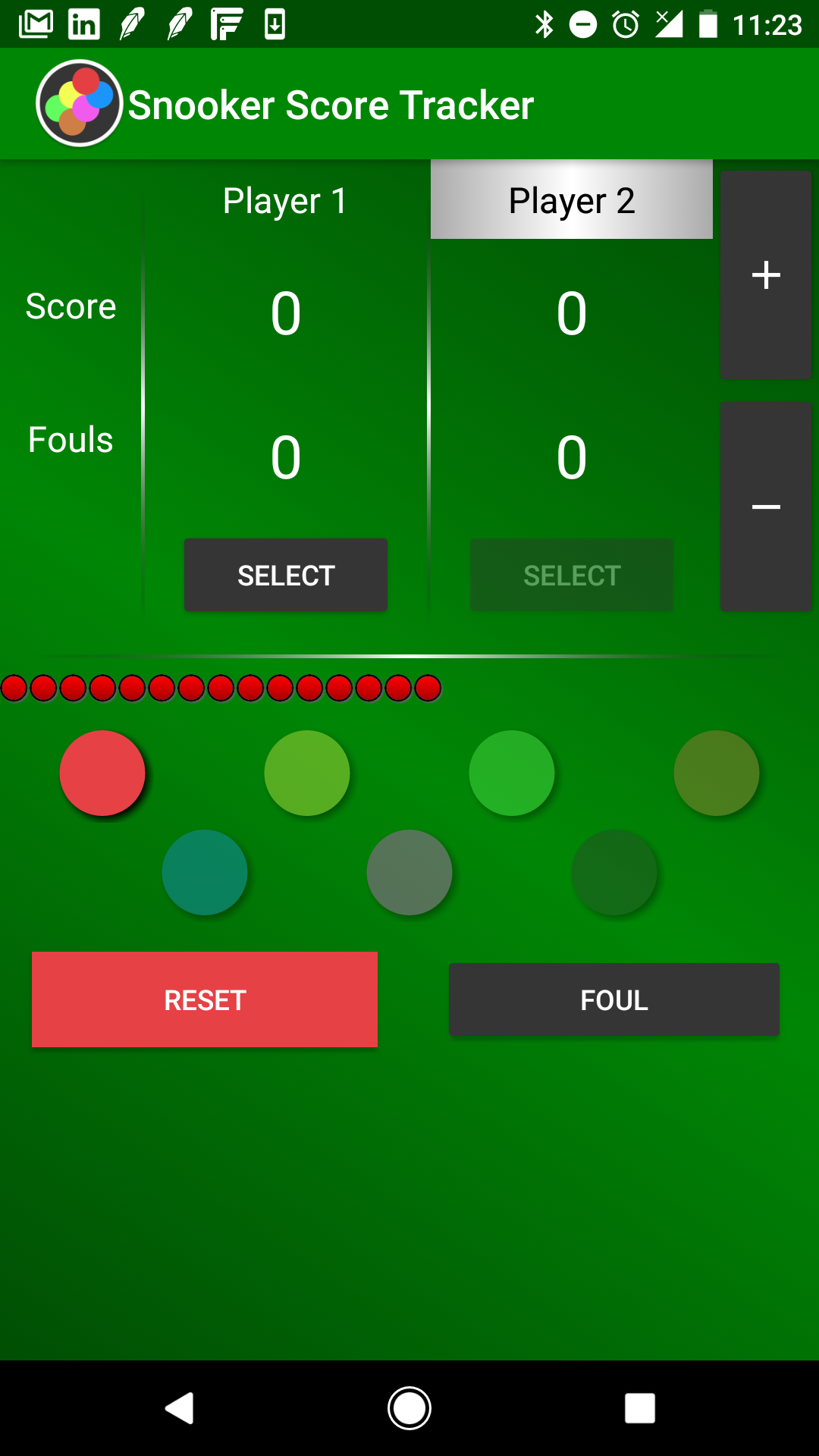 Snooker Score Tracker - App on Amazon Appstore