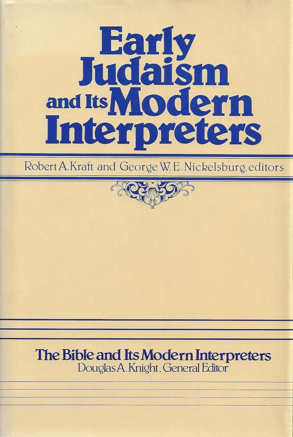 Early Judaism and Its Modern Interpretation (Society of Biblical ...
