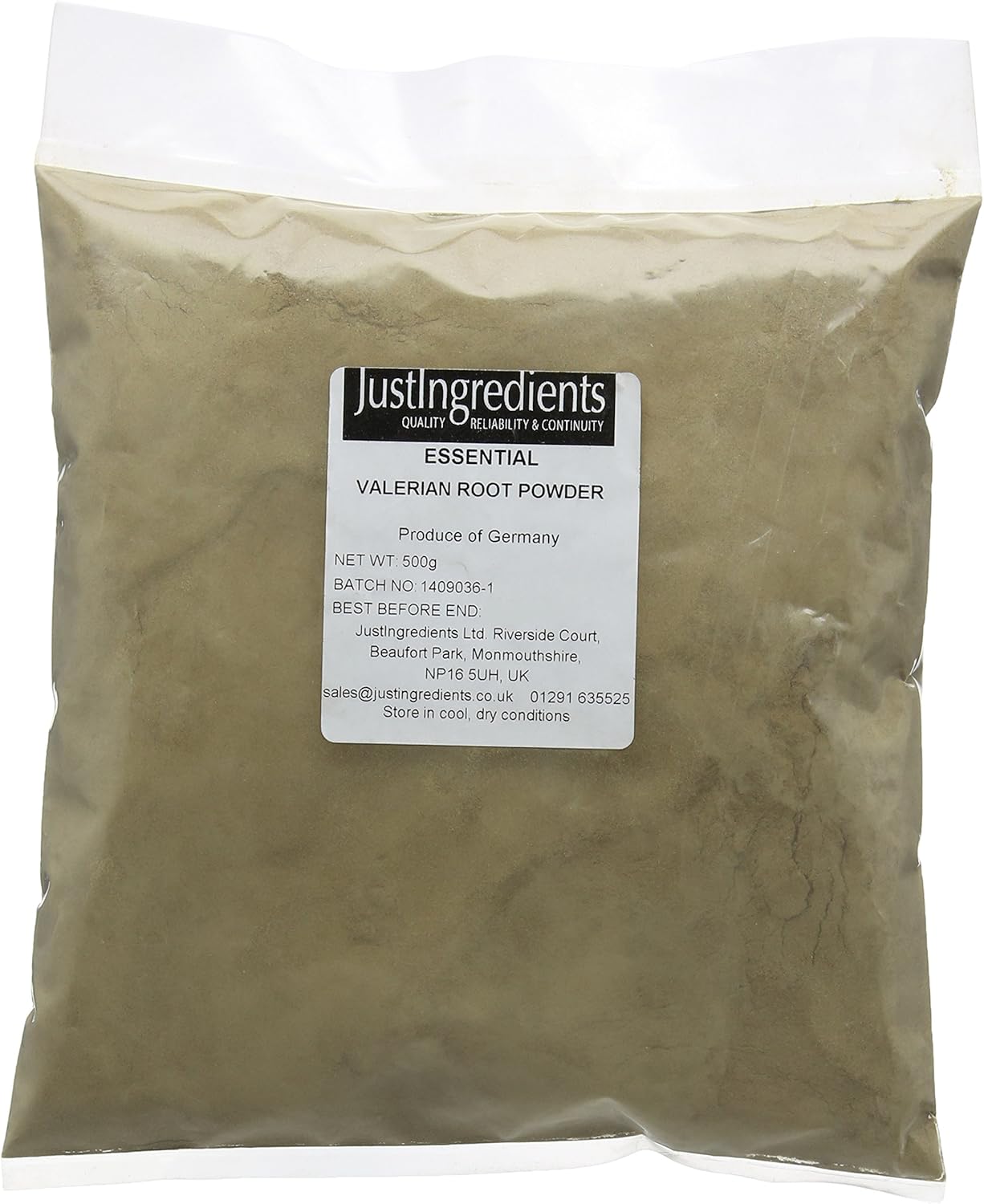 JustIngredients Essentials Valerian Root Powder 500 g : Amazon.co.uk ...
