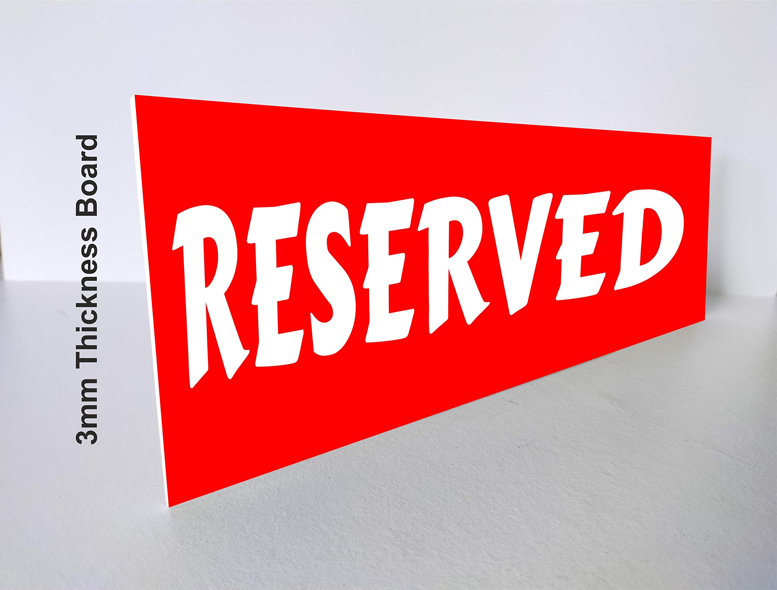 Buy SIGN EVER Reserved Sign Board Restaurant Hotel Mall Hospital ...