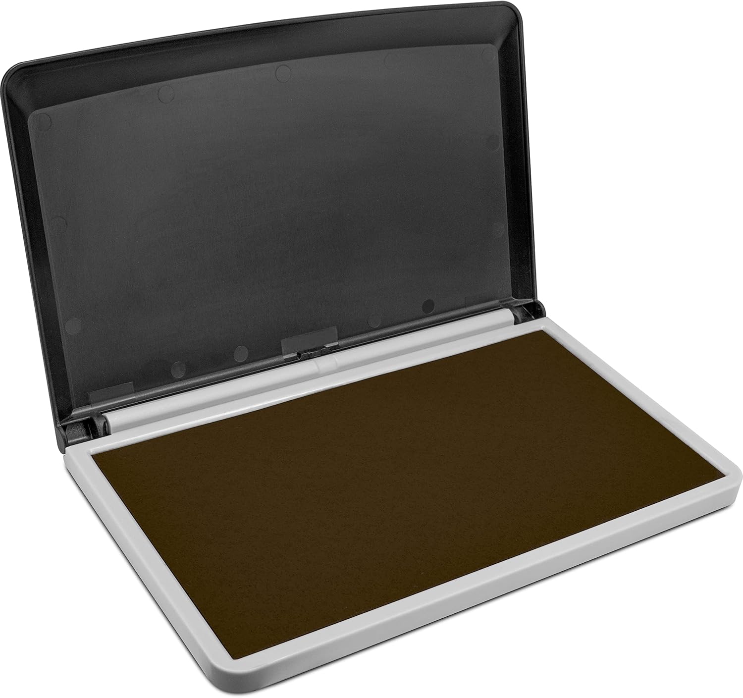 Amazon.com : MaxMark Large Premium Brown Ink Stamp Pad - 3.5" x 6.25 ...