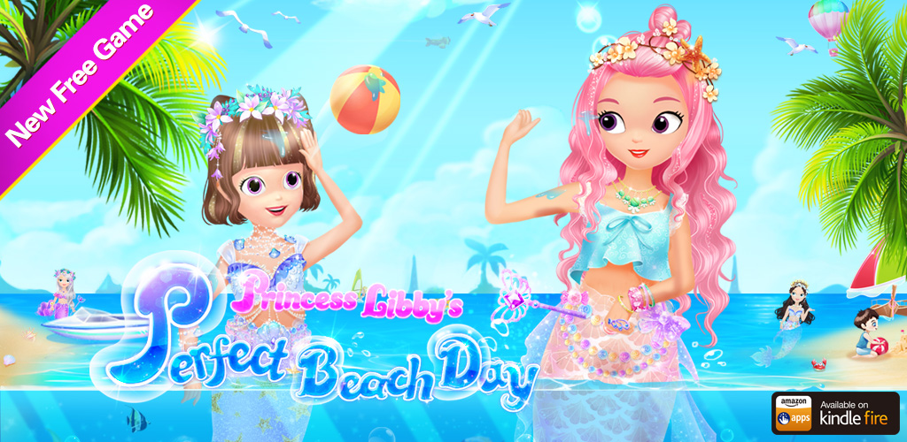 Princess Libby's Perfect Beach Day - App on Amazon Appstore