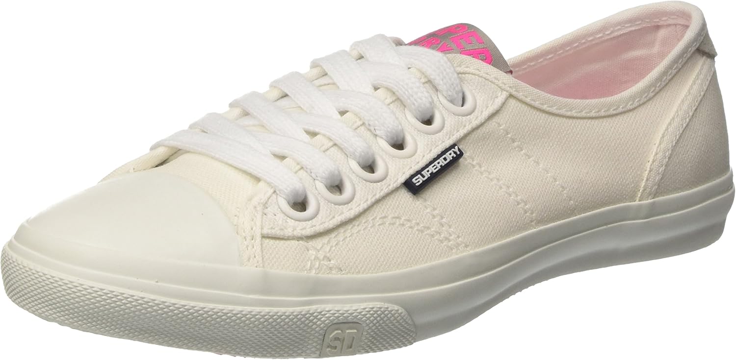 Superdry Low Pro, Women’s Derby shoes, White (White/White), 6 UK (39 EU ...