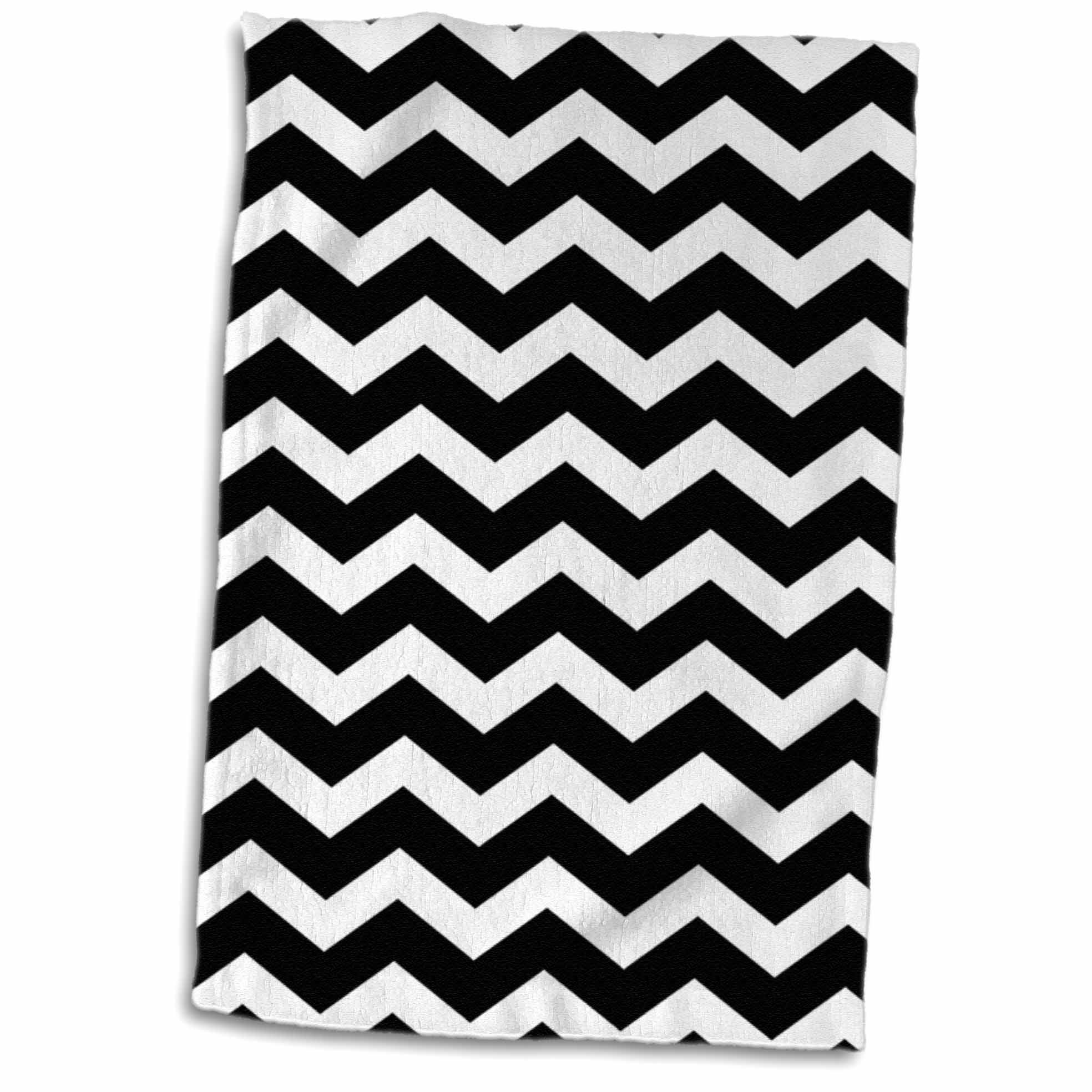 Black And White Chevron Stripes