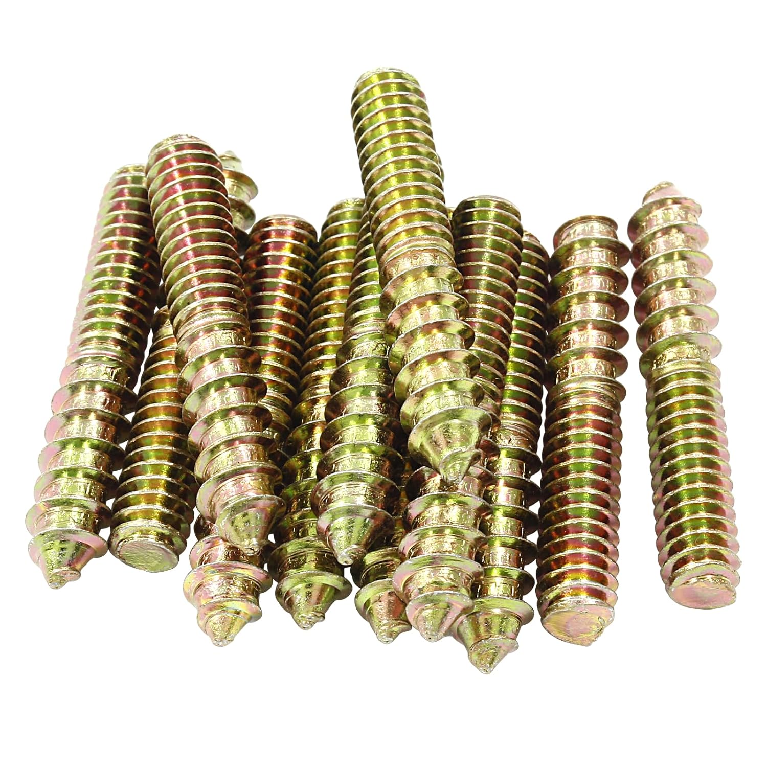 Amazon.com: Biaungdo 1/4-20 x 1-1/2 Inch Hanger Bolts, 12 Pcs Self ...