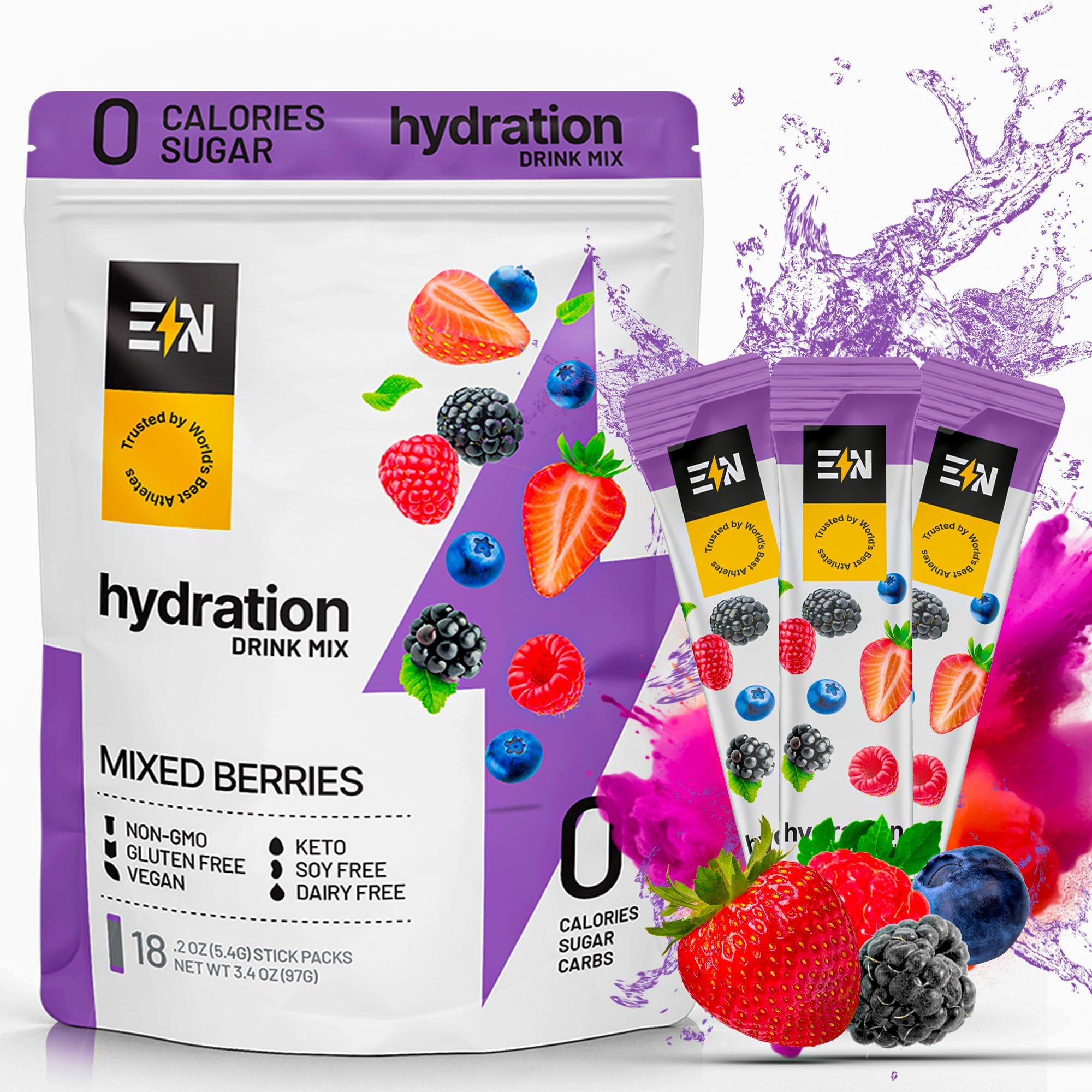 Amazon.com : ENGINEERED NUTRITION Sugar-Free Electrolytes Powder ...