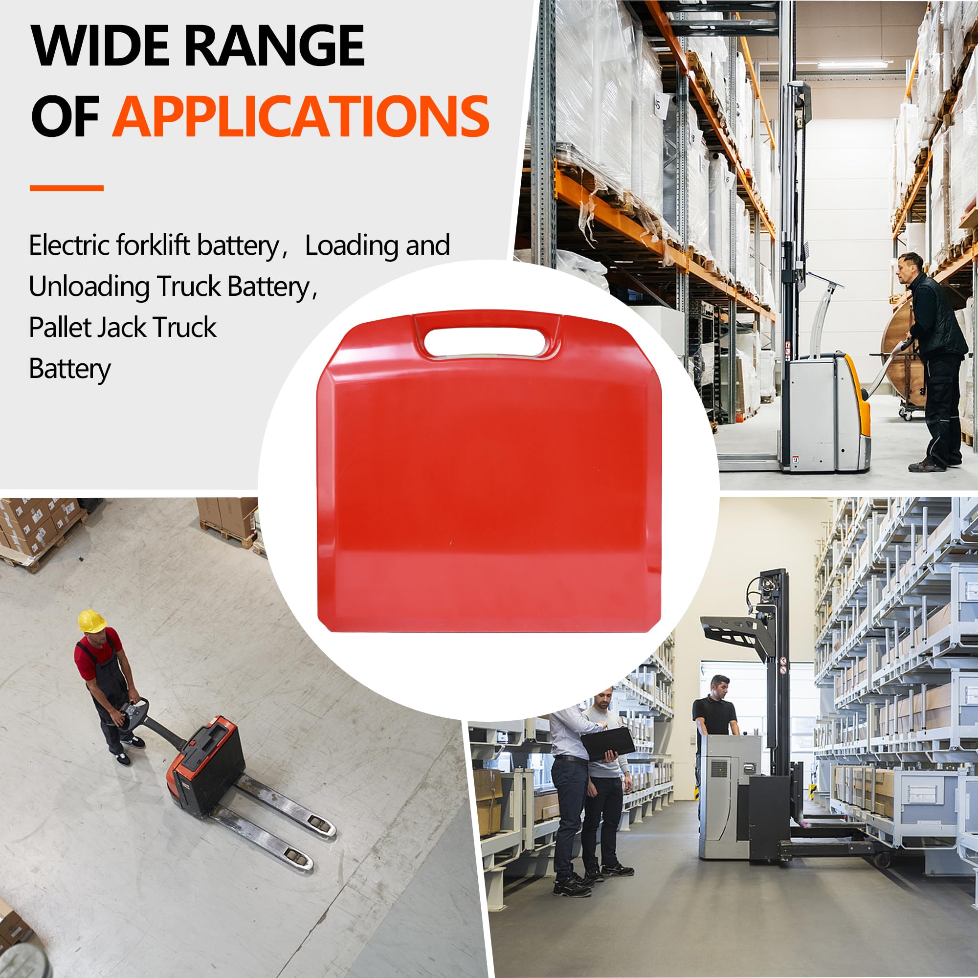 Electric Pallet Jack 4400 Lb 24V 300Ah Forklift Battery |Lithium ...