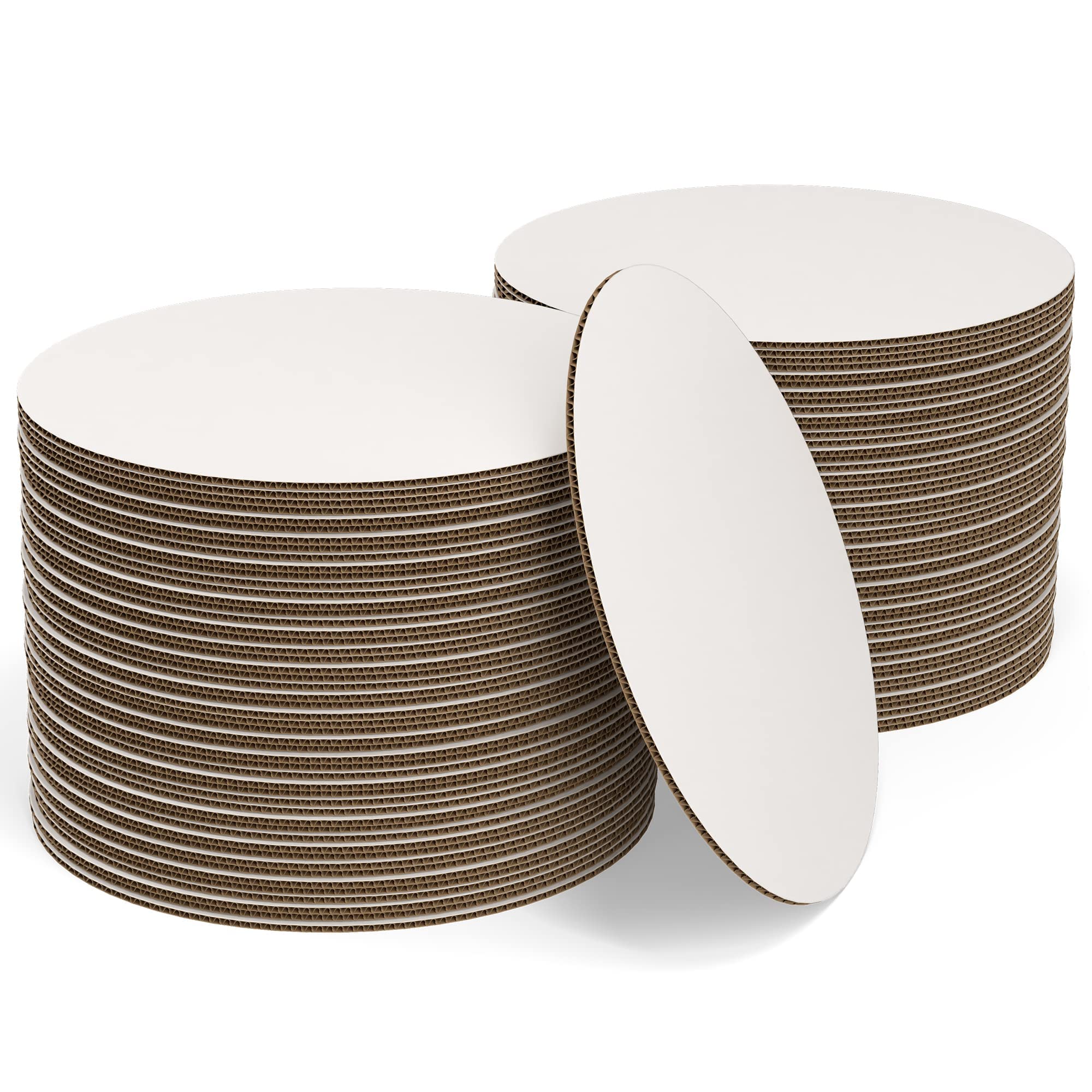 Amazon.com | White Cake Boards Round | 100 Pack – 6 Inch | Cardboard ...
