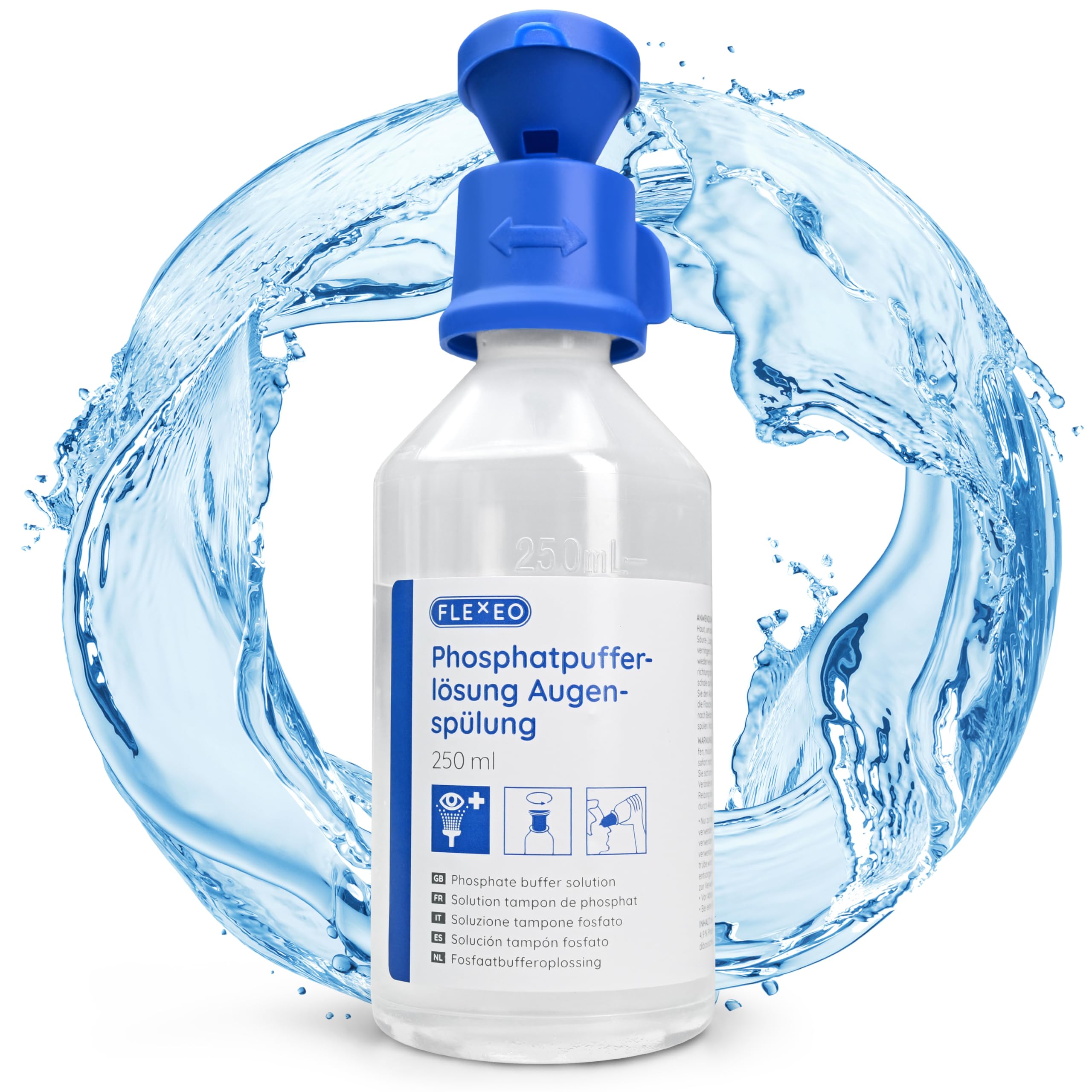Nacl Eye Wash Station Eye Wash Bottle 0 9 Phosphate | Desertcart Seychelles