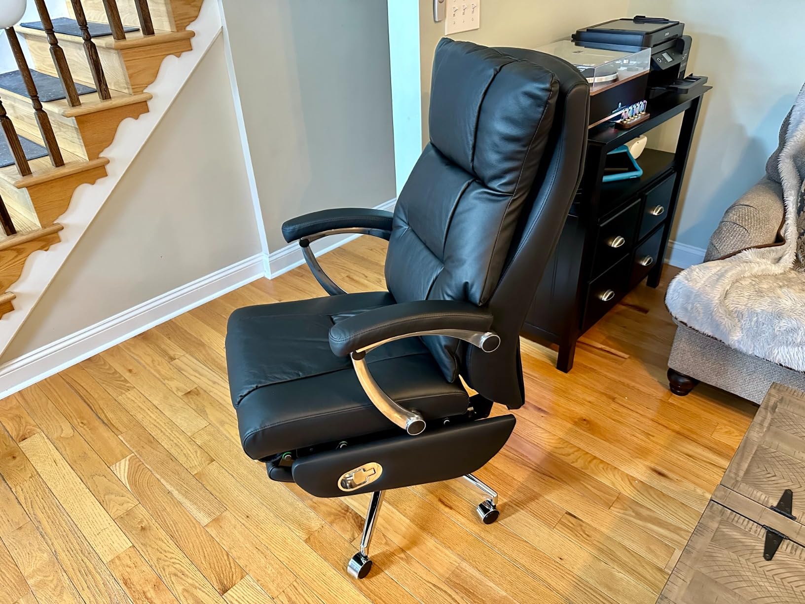 $16/mo - Finance LEAGOO Automatic Executive Office Chair High-Back ...