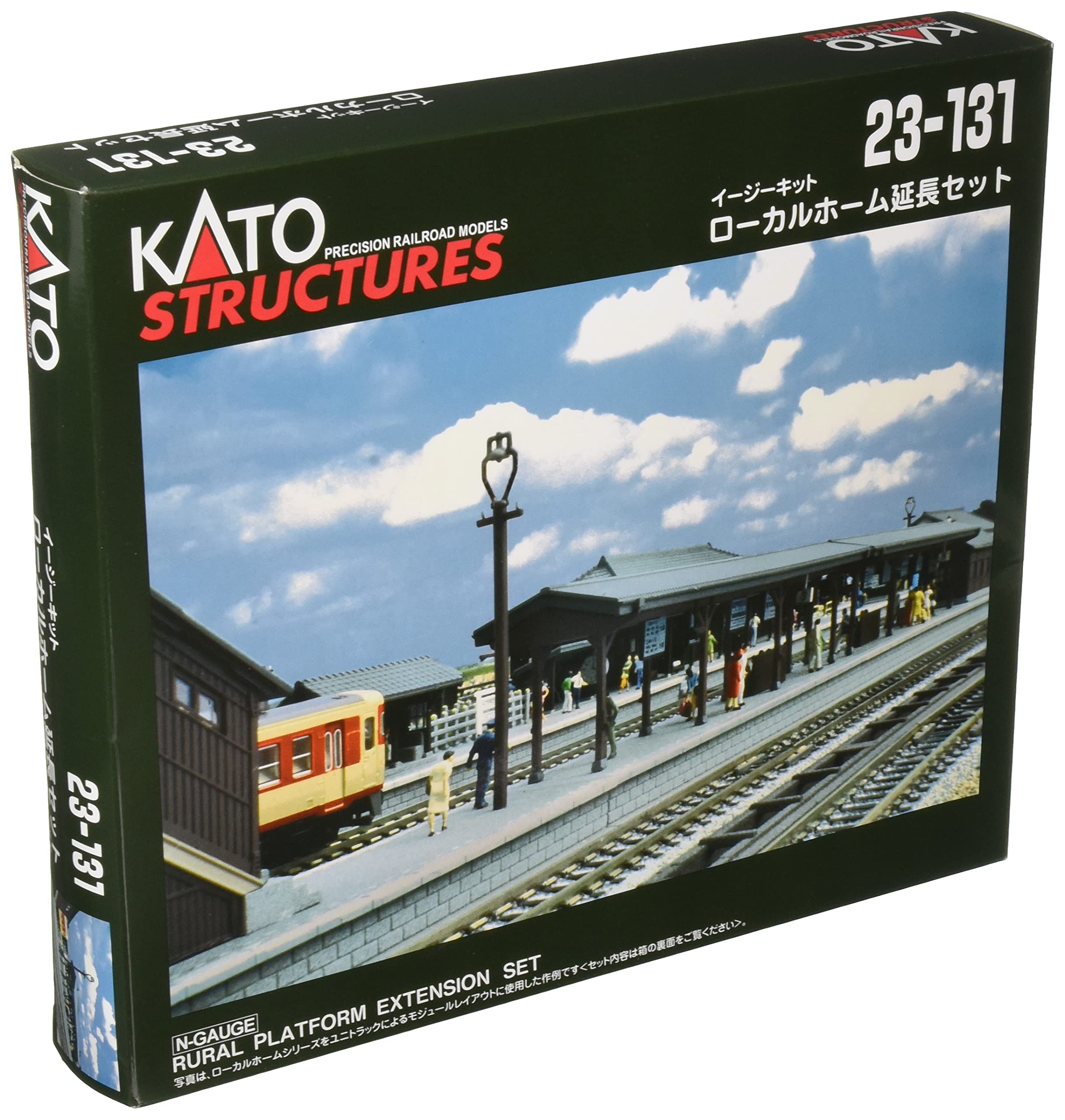 Kato 23-131 Rural Straight Station Platforms Extension Set (Pre-Built ...