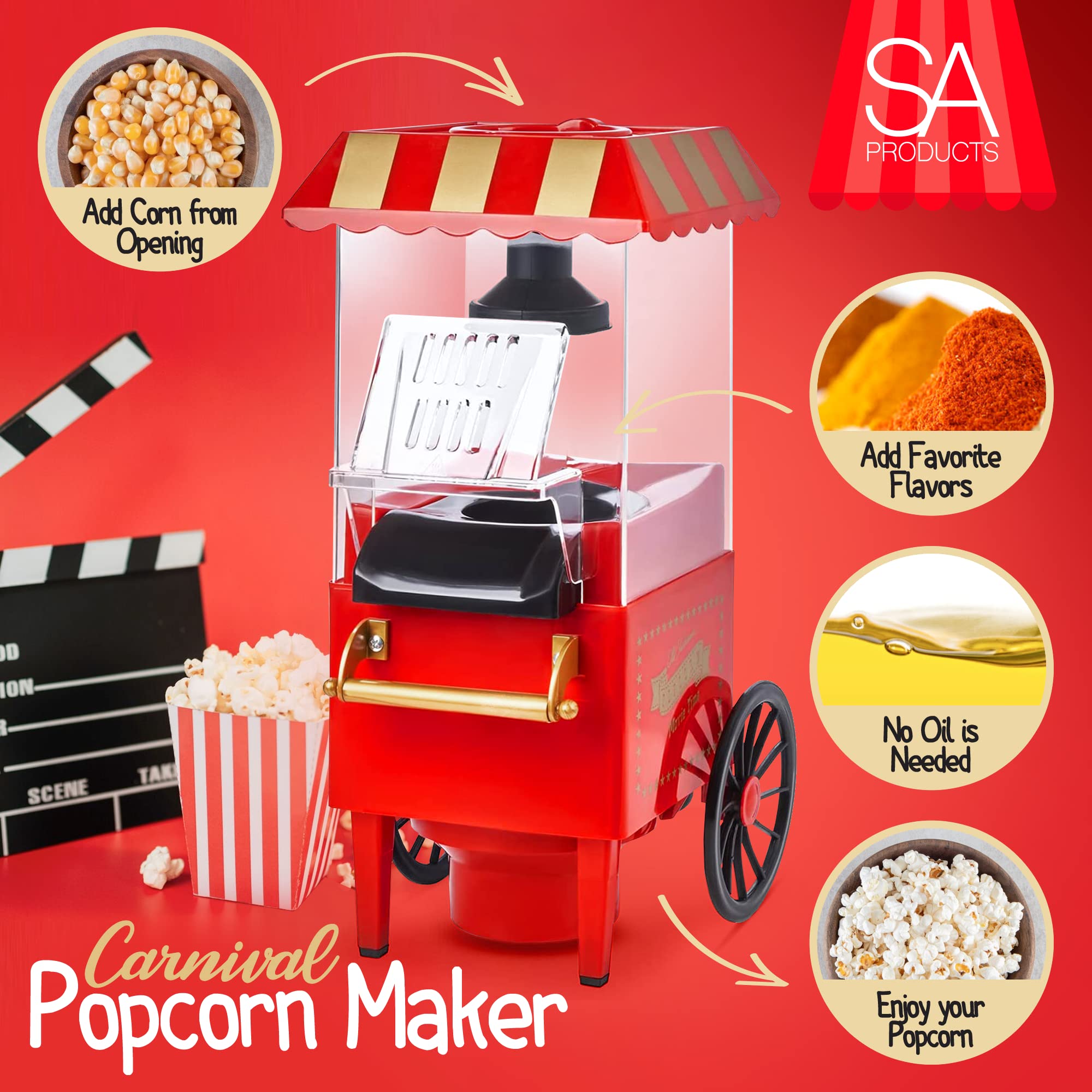 Macchina Per Popcorn Nostalgia