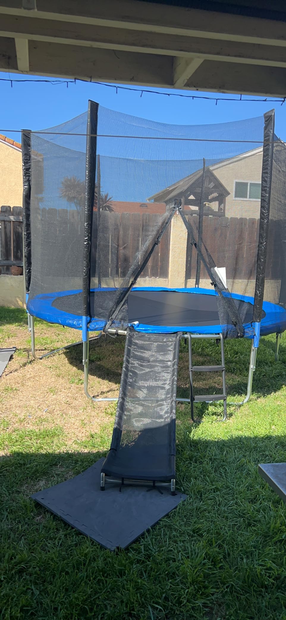 $14/mo - Finance 8FT 10FT 12FT 14FT Trampoline with Enclosure Net ...
