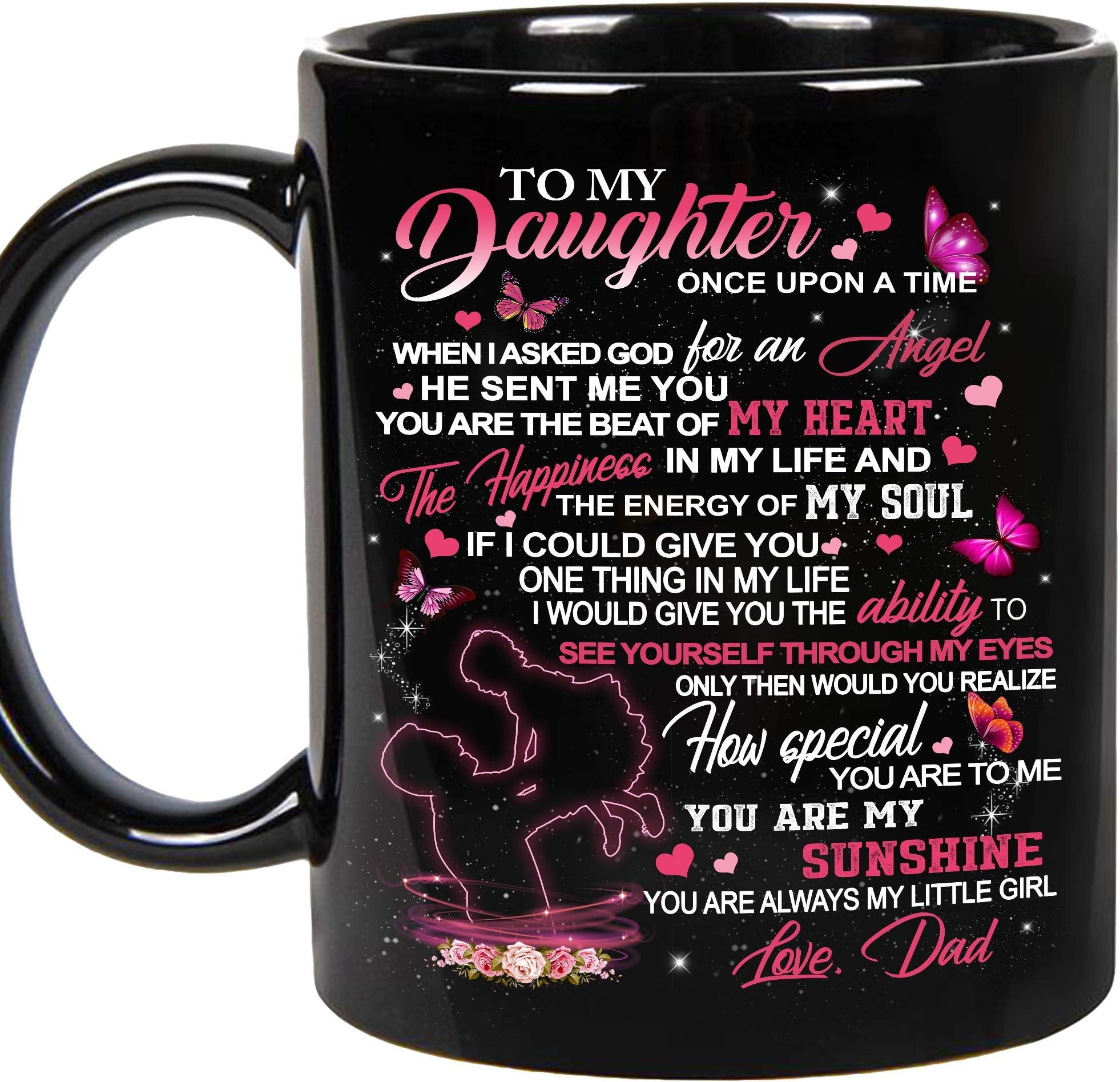 Amazon.com: Daughter Gifts, Daughter Mug, Ceramic 16oz. Daughter Coffee ...
