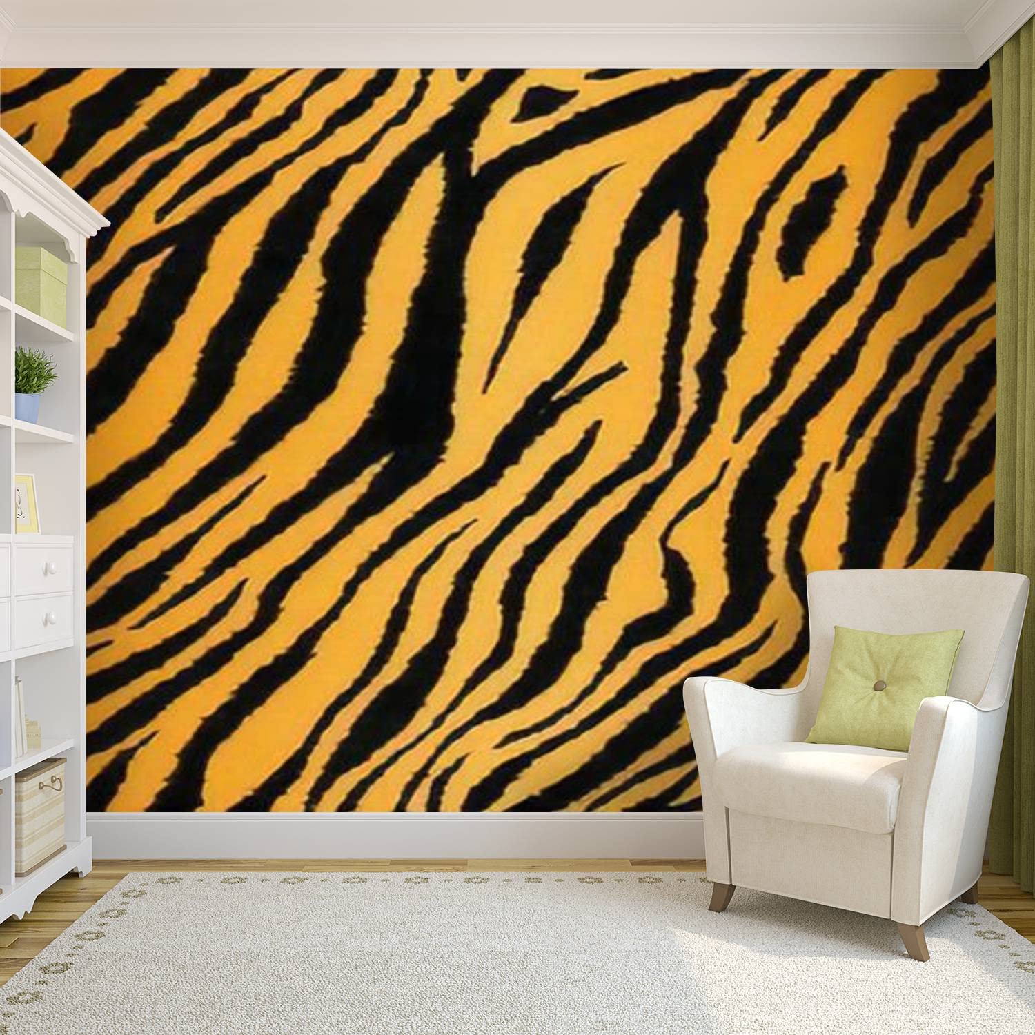 Tiger Stripes Pattern Wallpaper