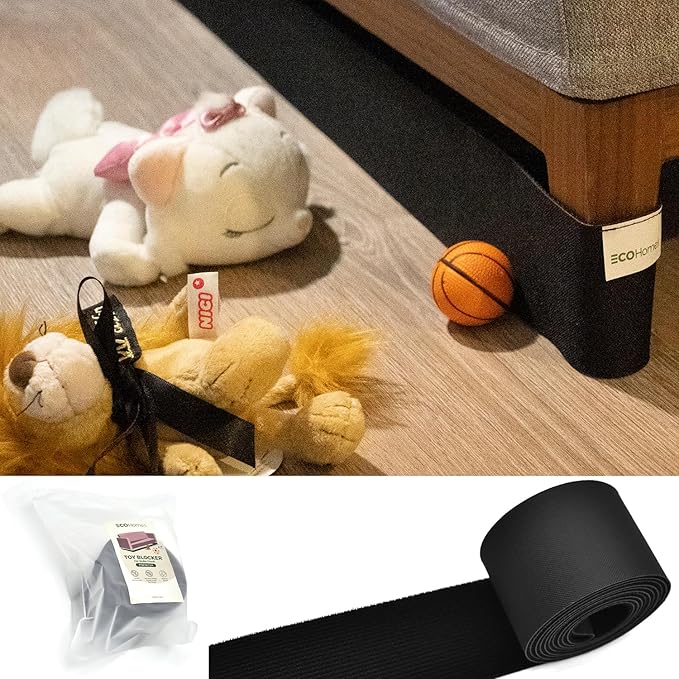 Amazon.com: ECOHomes Under Couch Guards Toy Blocker - Elastic Strap ...
