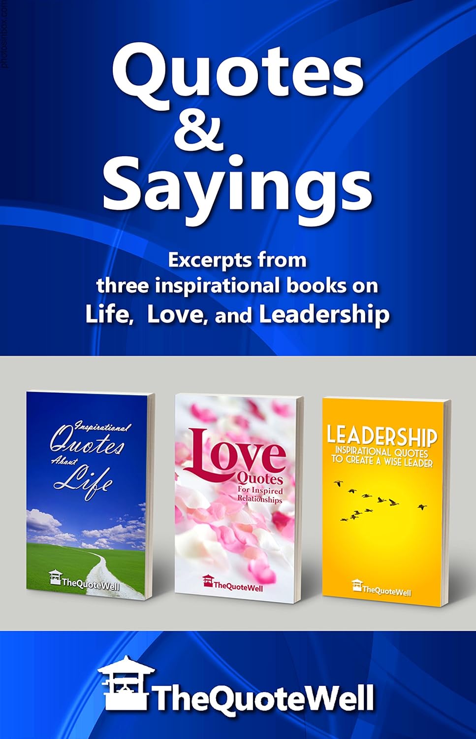 Quotes and Sayings: Excerpts from three inspirational books on Life ...