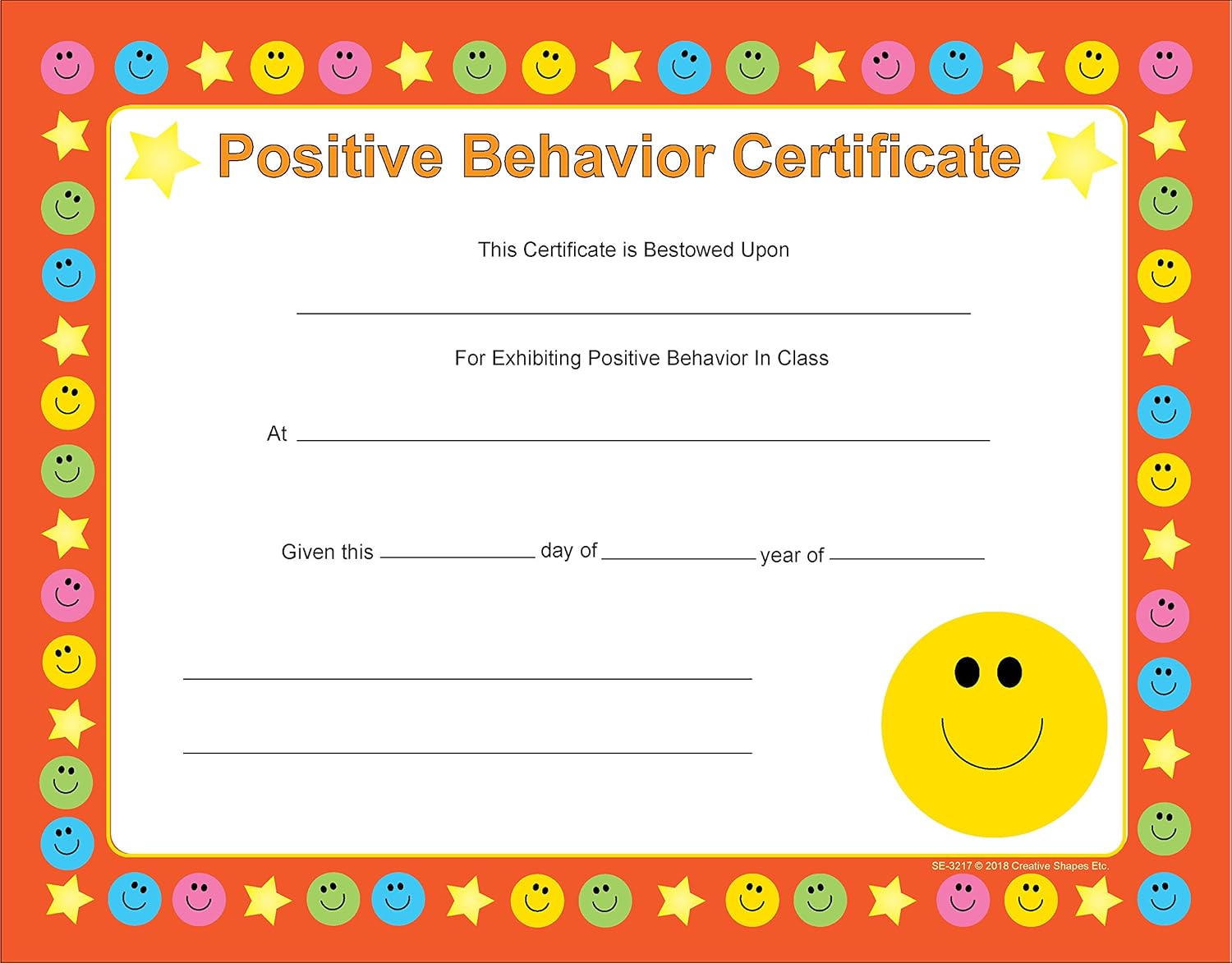 Amazon Recognition Certificate Positive Behavior 11 X 8 5 amazon-recognition-certificate-positive-behavior-11-x-8-5