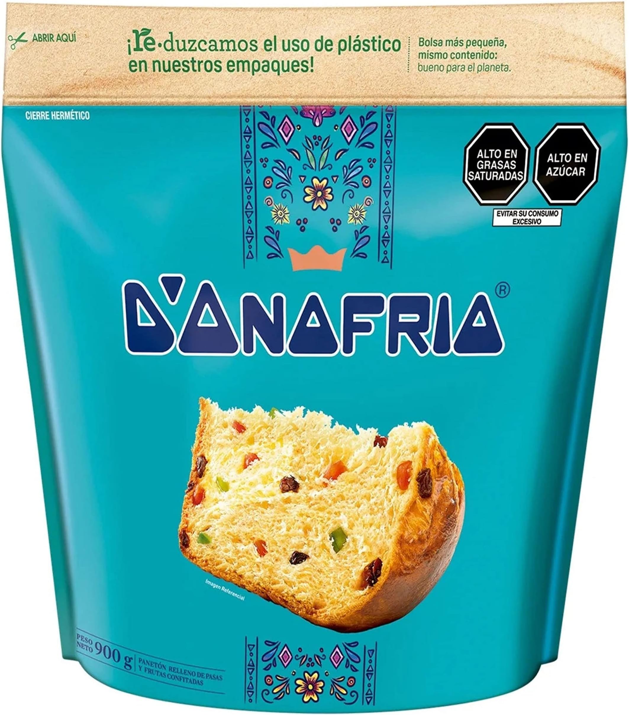 Amazon.com: D'onofrio D’onofrio Panettone Fruitcake – Peruvian Fruit ...