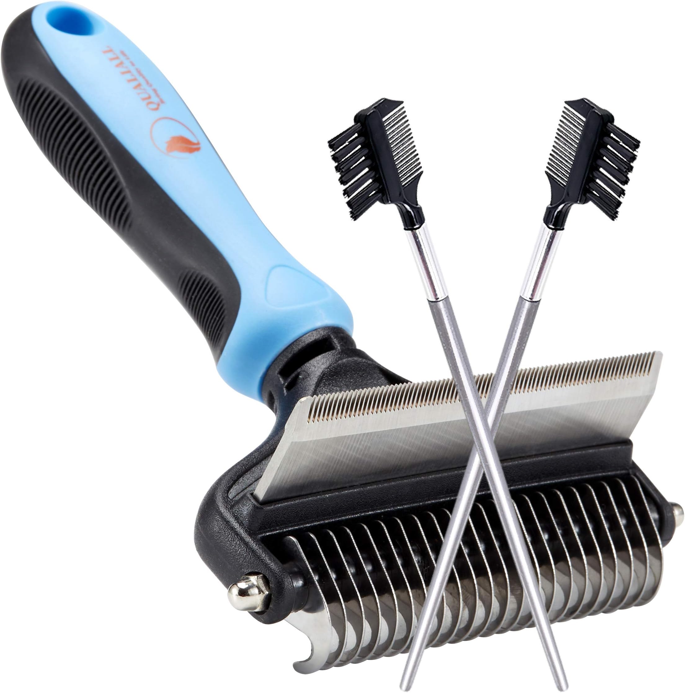 Amazon.com: Cat & Dog Brush for Shedding - Dog Shedding Brush for Pet ...