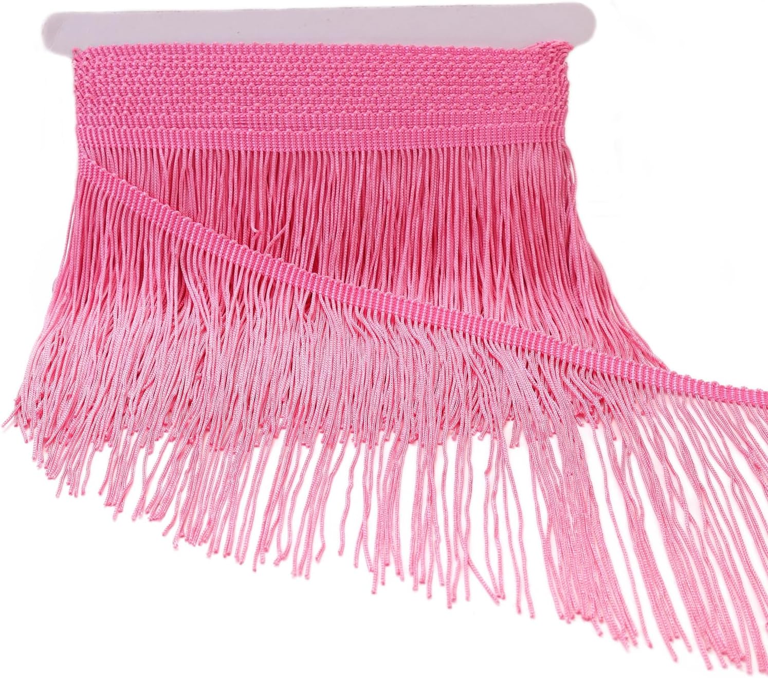 Amazon.com: Yhsheen Pink Fringe, 5 Yards X 4 Inch Fringe Trim with ...