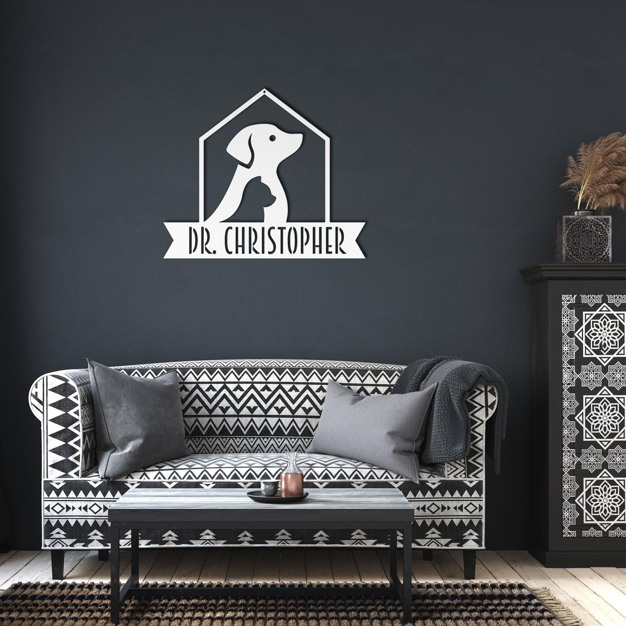 Veterinary Name Plaques Wall Veterinarian Plaque Etsy