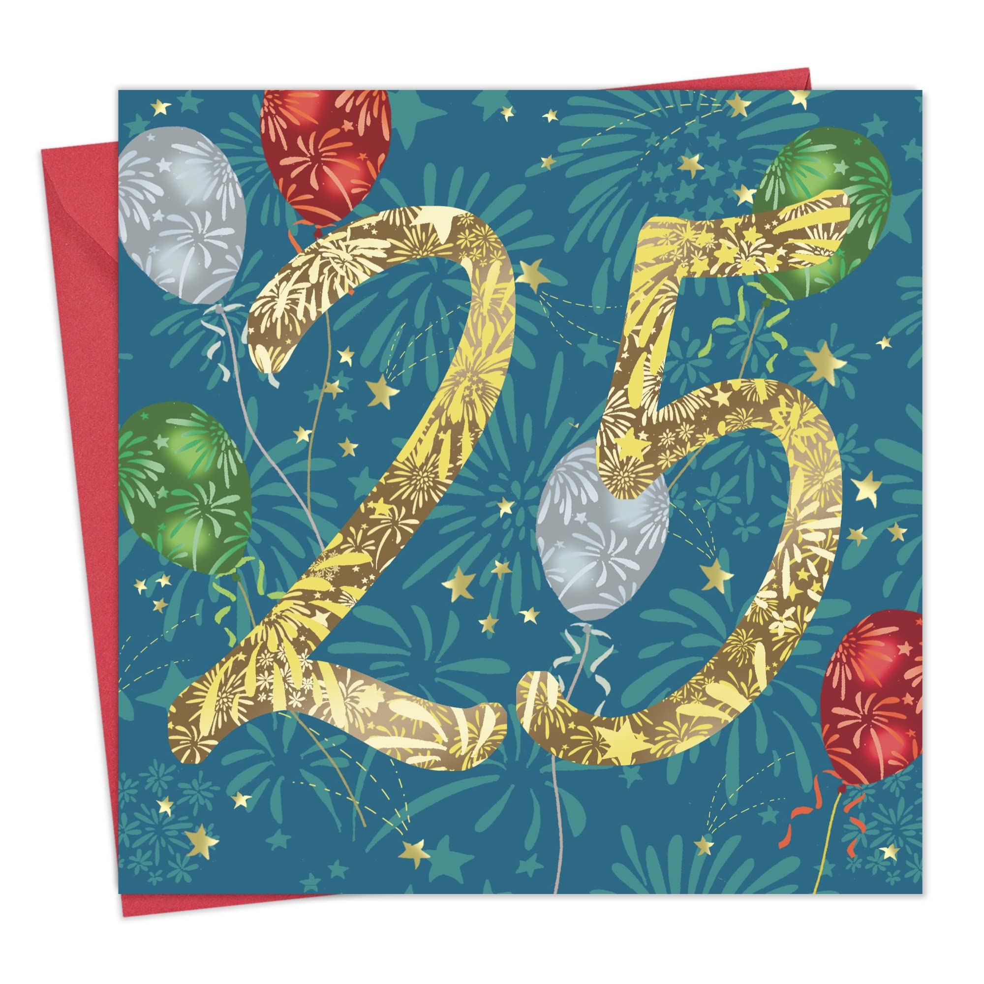 Amazon.com : Twizler 25th Birthday Card - 25 Year Old Card - Age 25 ...