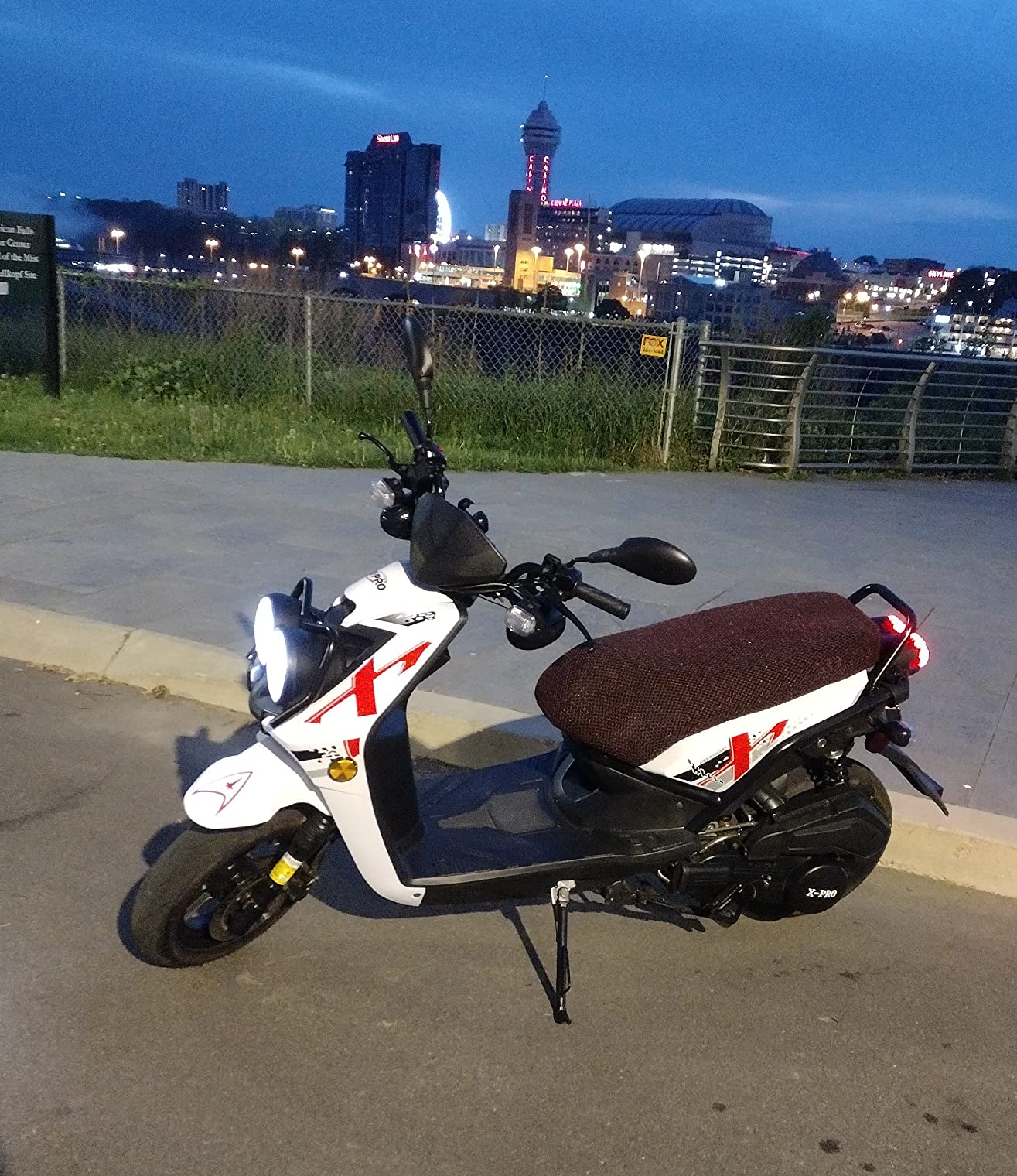 $78/mo - Finance X-PRO X19 150cc Moped Scooter Street Scooter Gas Moped ...