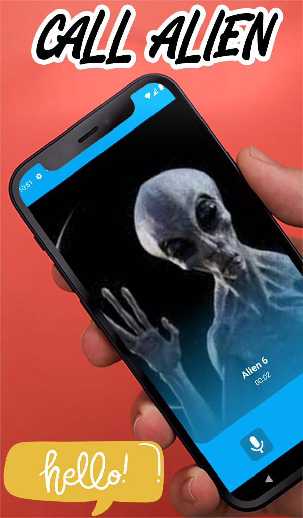 Alien Invasion Calling you - Prank call & Video from Alien and chat ...