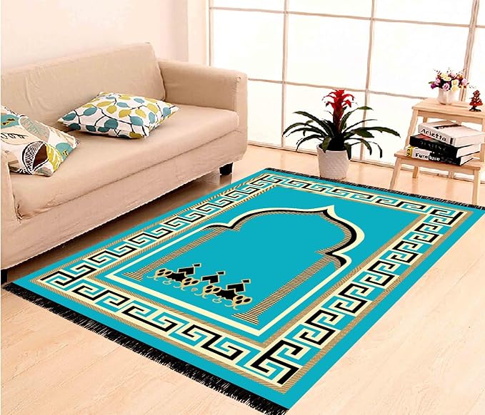 Buy Sparrow World Ultra Soft Quilted Prayer mat Jainamaz Muslim Islamic ...