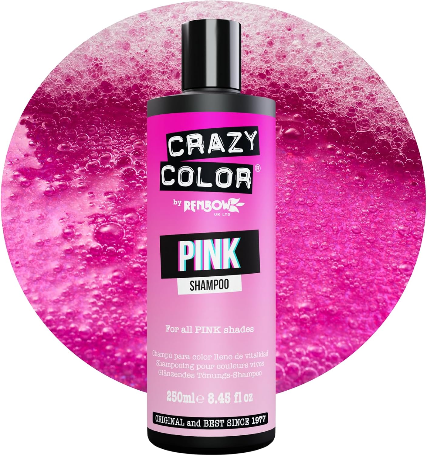 Crazy Color Vegan Shampoo for Pink Hair | Maintain, Refresh and Color ...