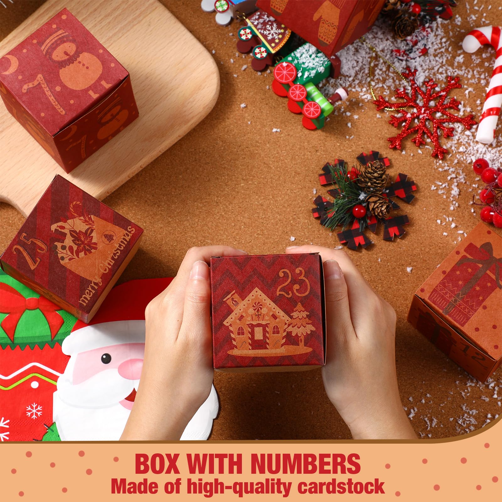 25 Days Of Christmas Countdown Box