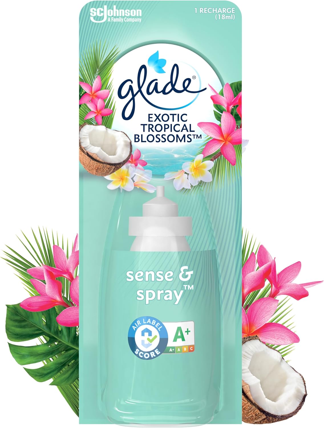 Glade Sense & Spray Recharge Diffuseur à Détection de Mouvement