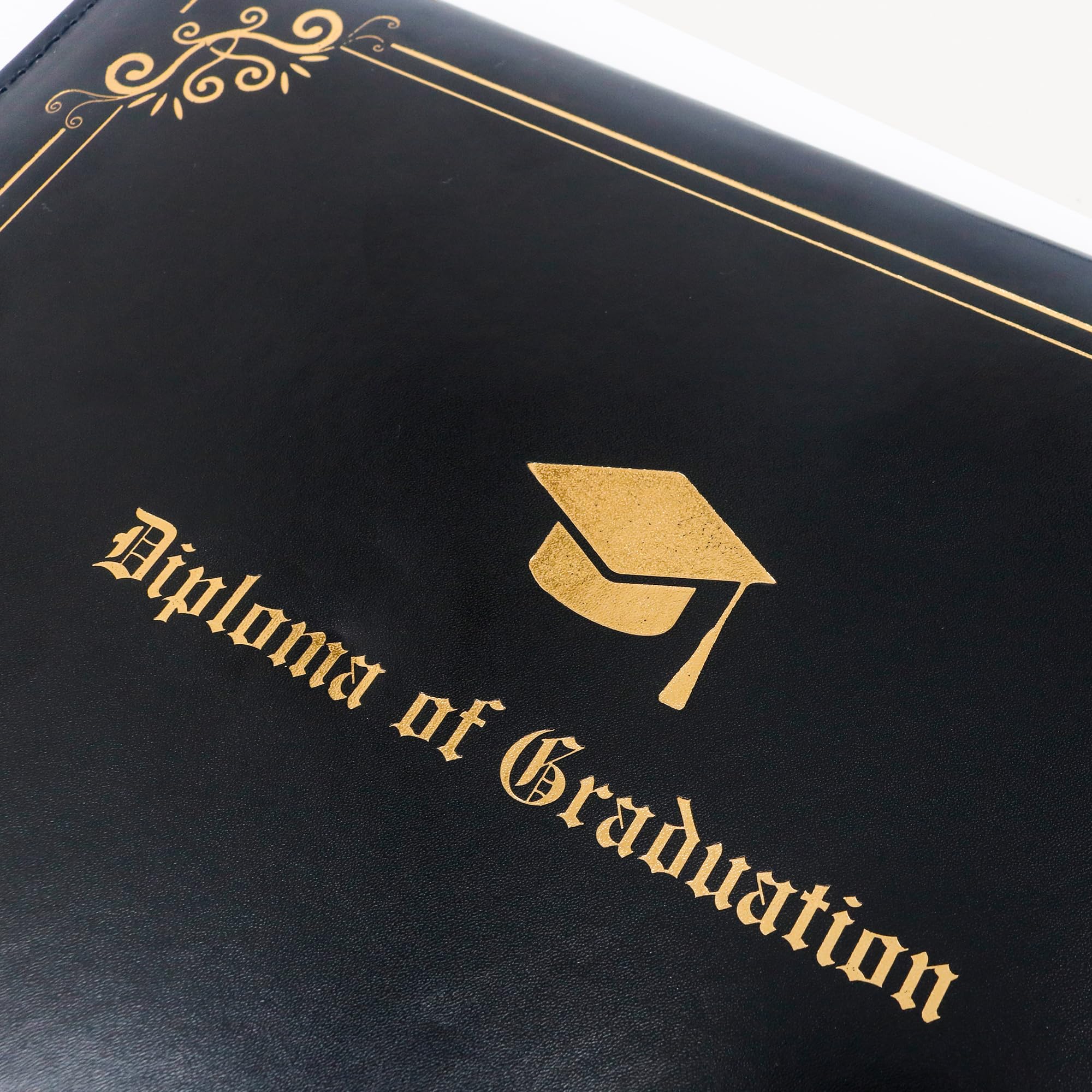 Snapklik.com : GraduationMall Leatherette Imprinted Diploma Cover For ...