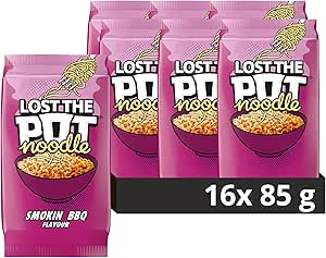 Pot Noodle Smokin’ BBQ Lost The Pot Noodle low in saturated fat instant ...