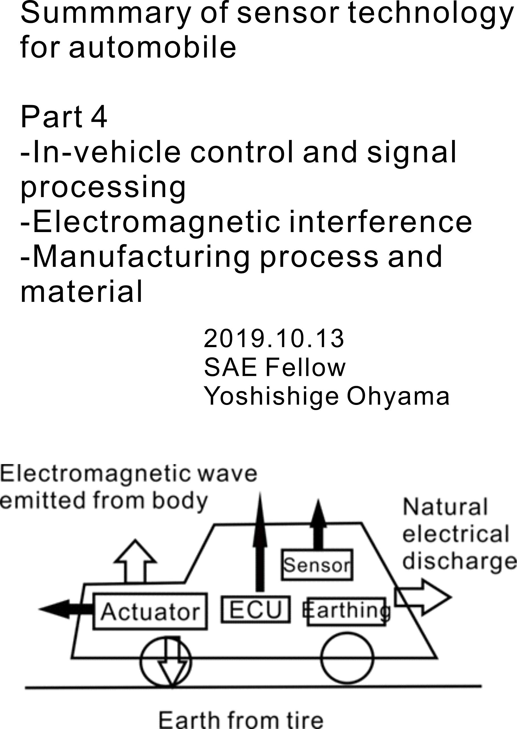 Buy Summary of sensor technology for automobile: Part 4: In- vehicle ...