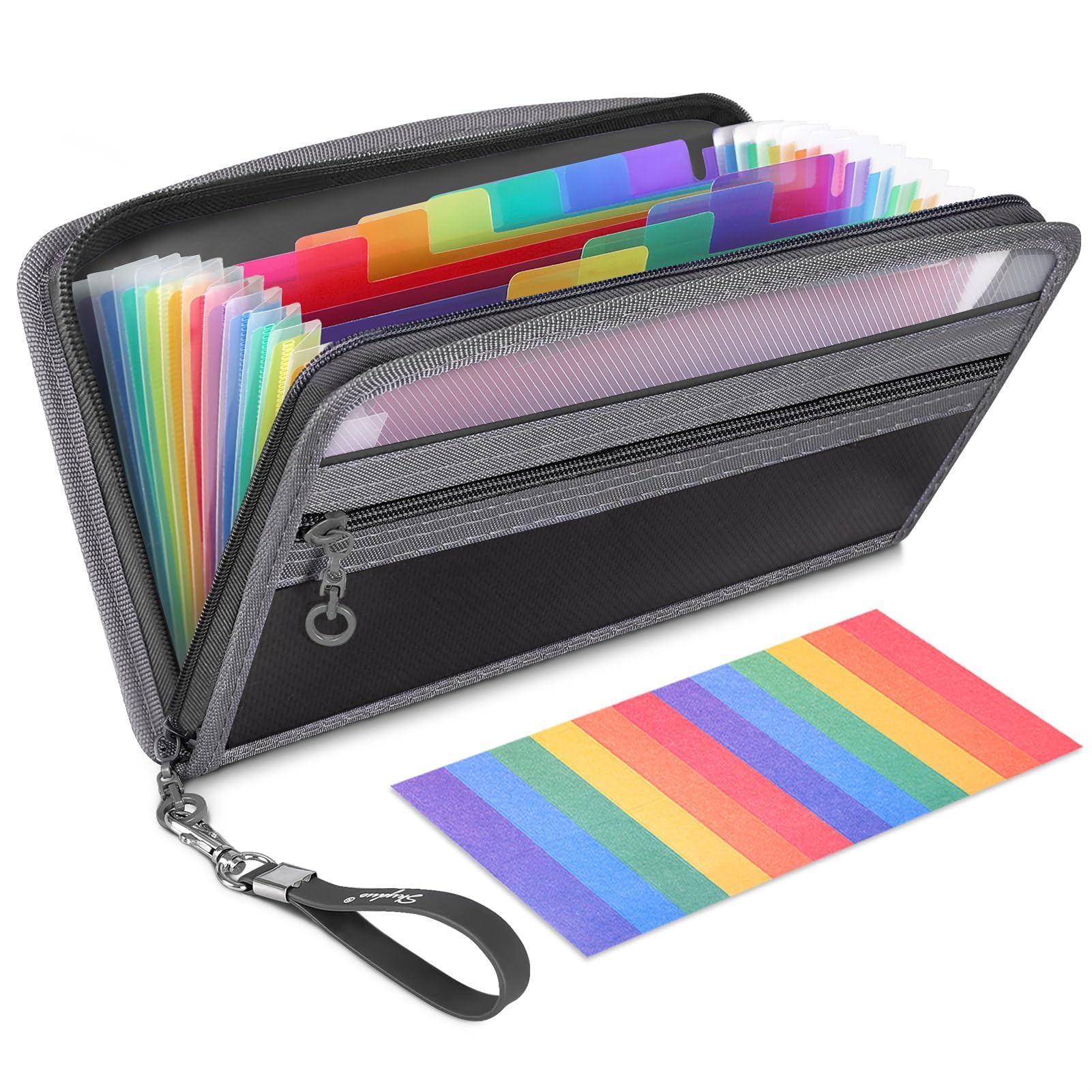 Snapklik.com : Small Accordion File Organizer, Receipt Coupon Organizer ...