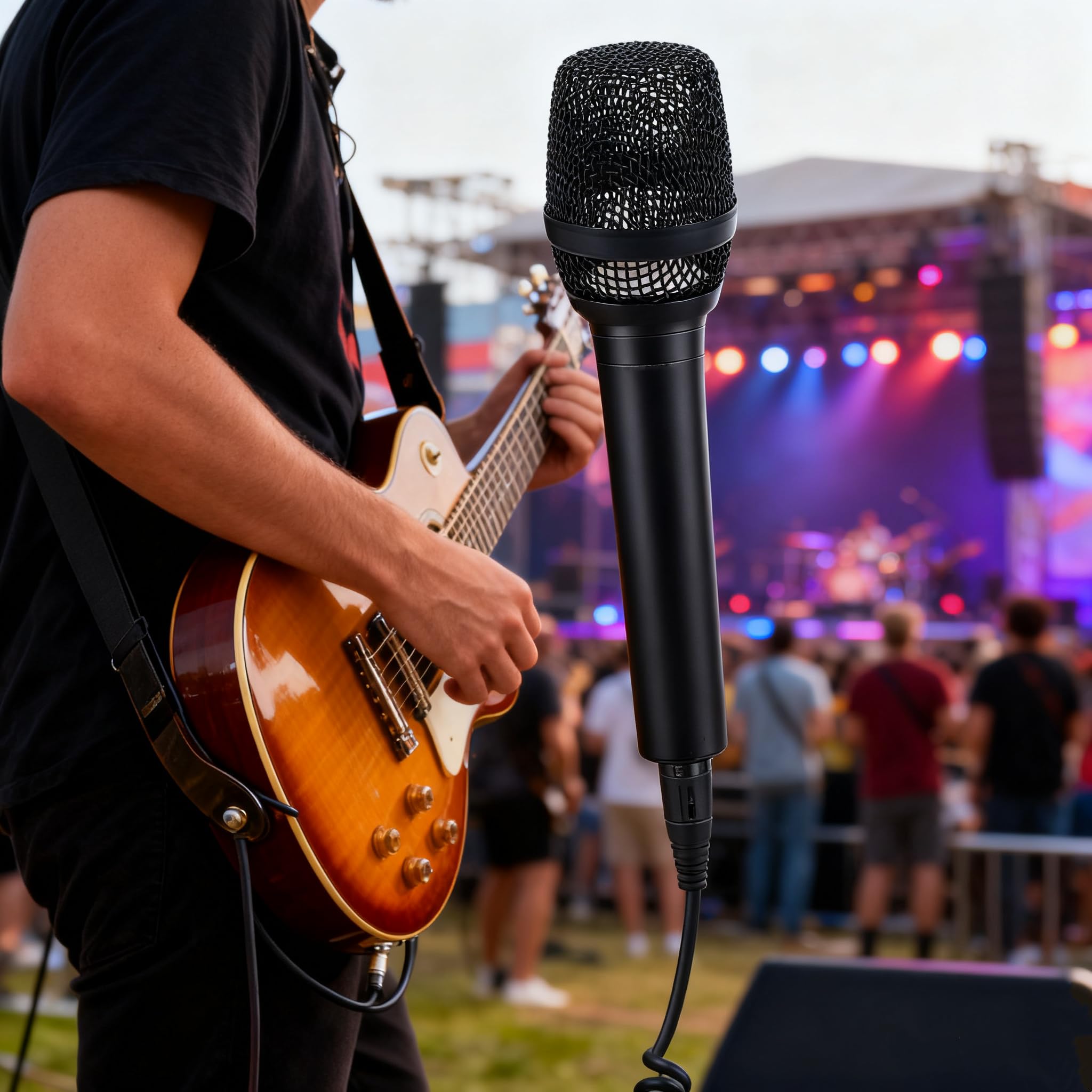 Snapklik.com : Meprotal 4 Pack Replacement Ball Head Mesh Microphone ...