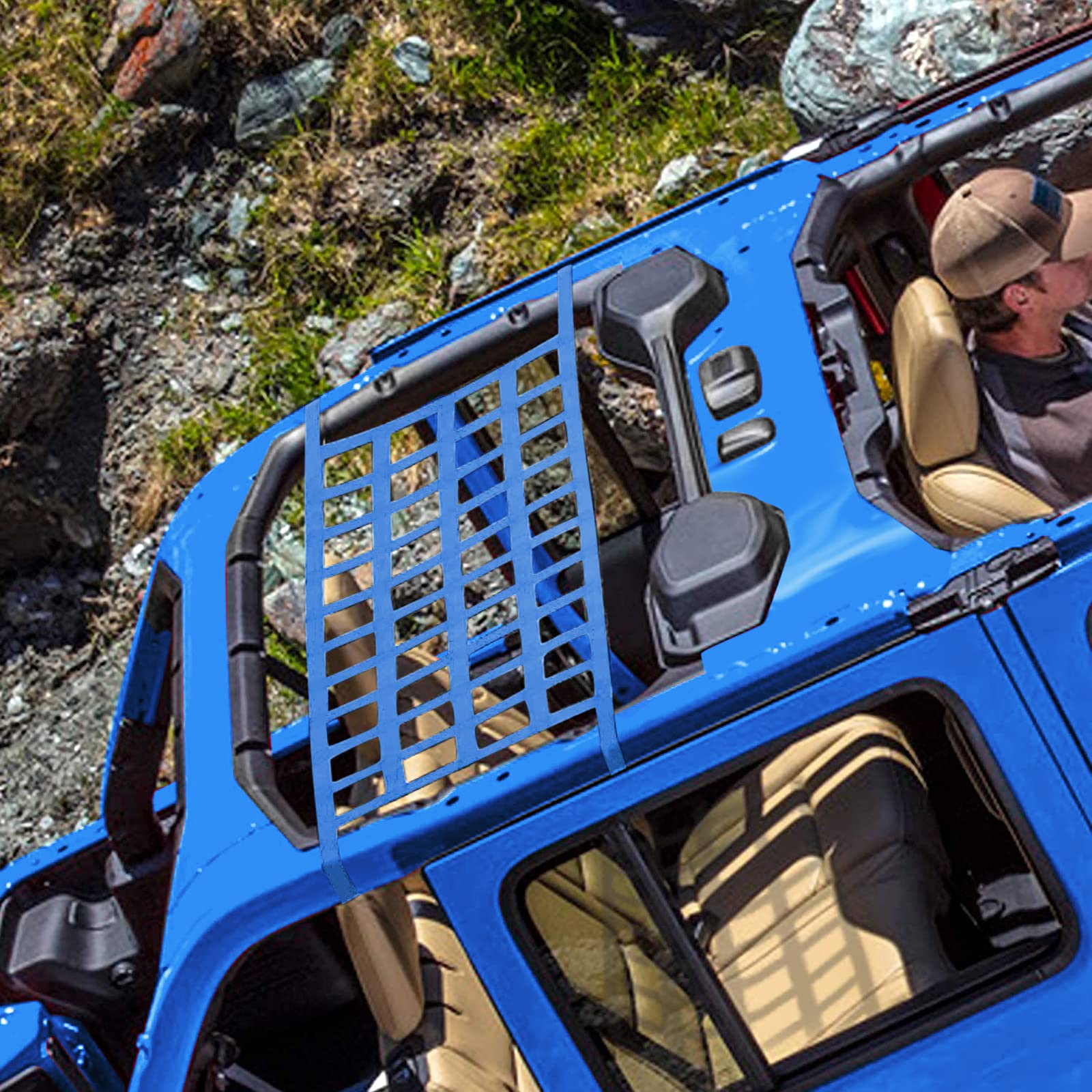 Snapklik.com : ONE250 Cargo Mesh Heavy Duty Net, Roof Top Hammock Or ...