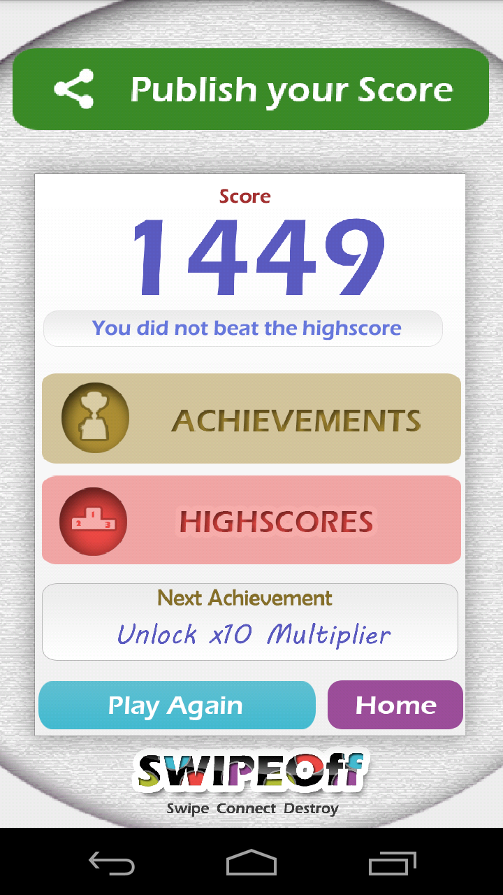 Swipe Off - App on Amazon Appstore