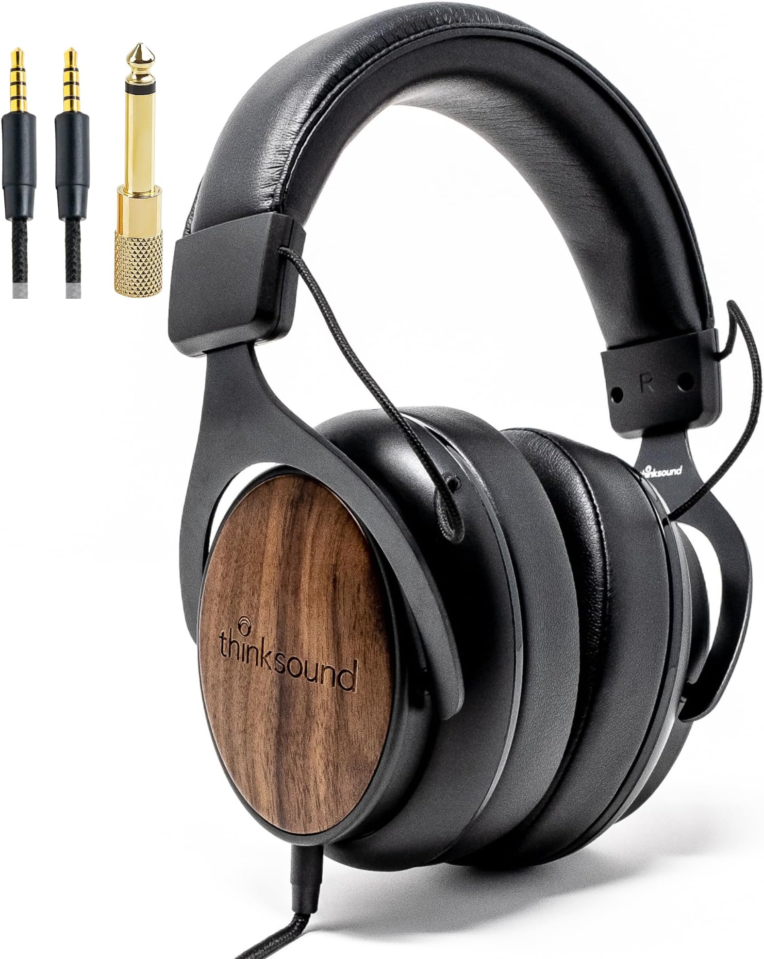 Amazon.com: thinksound ov21- Wired Headphones - Over Ear Closed Back ...