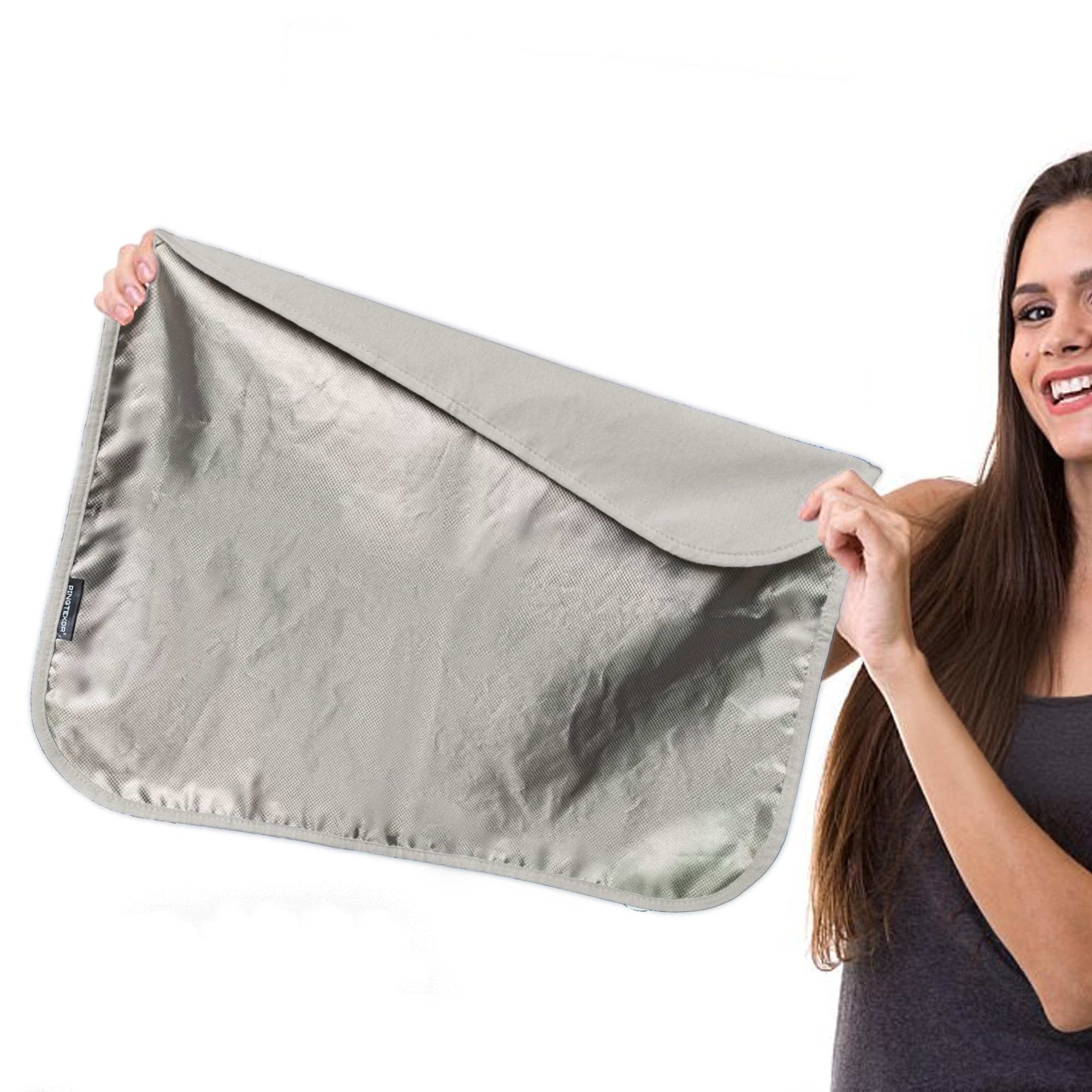 PINGTEKOR Faraday Blanket, Protection Cotton Blanket, for Cell Phone,Tablet,Laptop- Protection ...