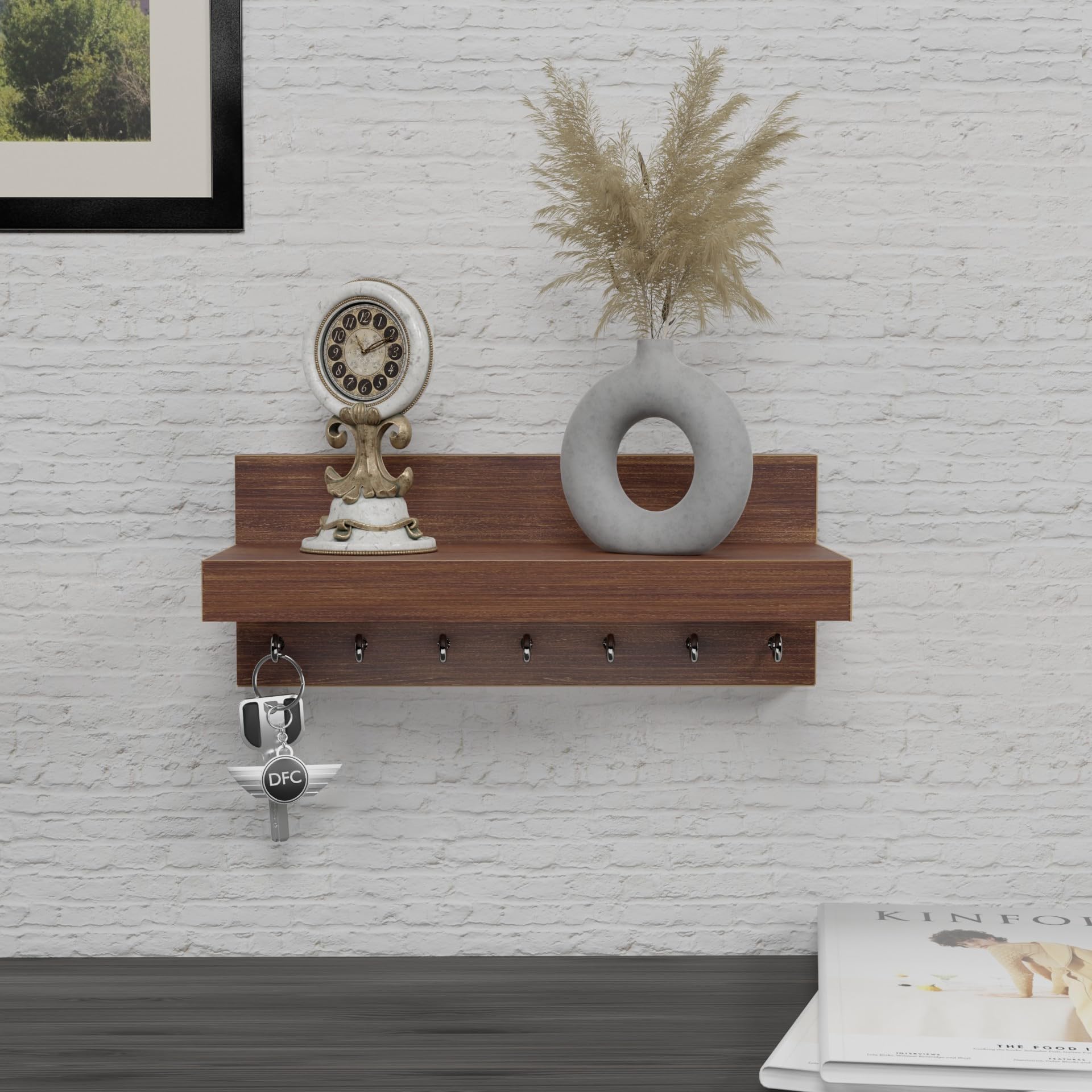 Anikaa Volt Wooden Key Holder/Key Hold/Wall Mounted Key Holder/Wall ...